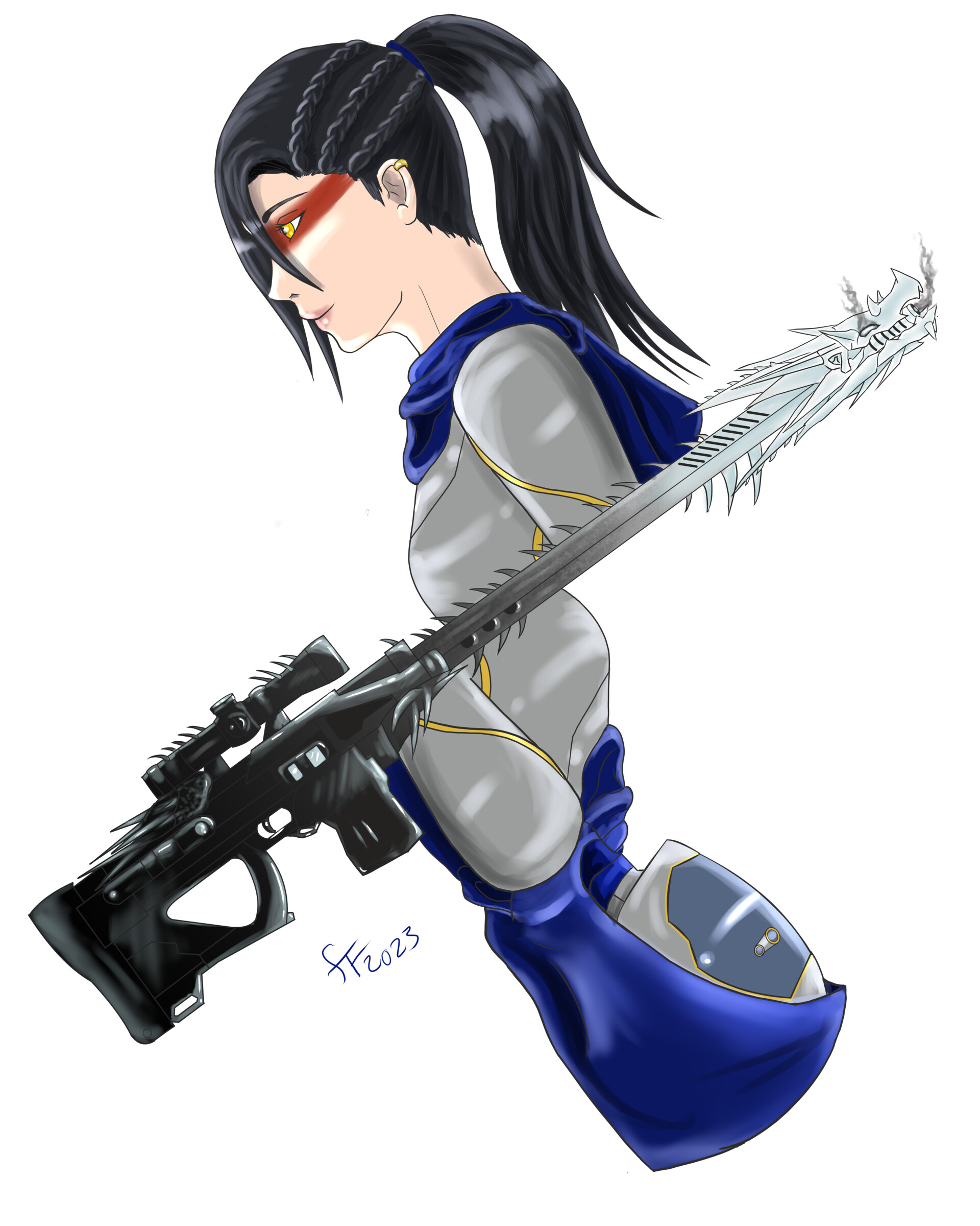 ArtStation - Playing Card - Skylar of the Whisper