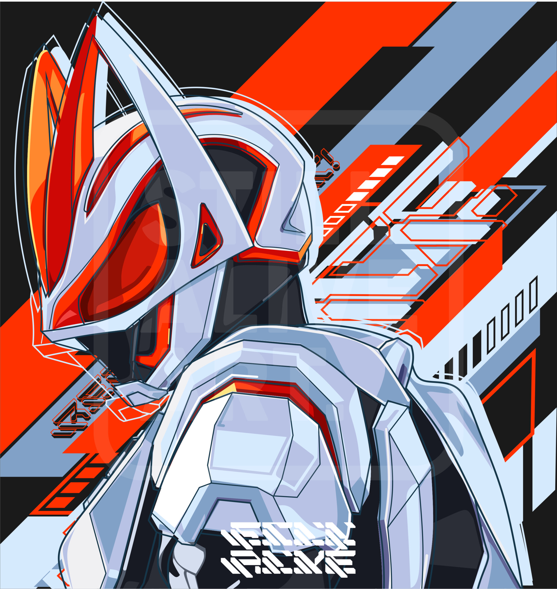 ArtStation - KAMEN RIDER GEATS MAGNUM