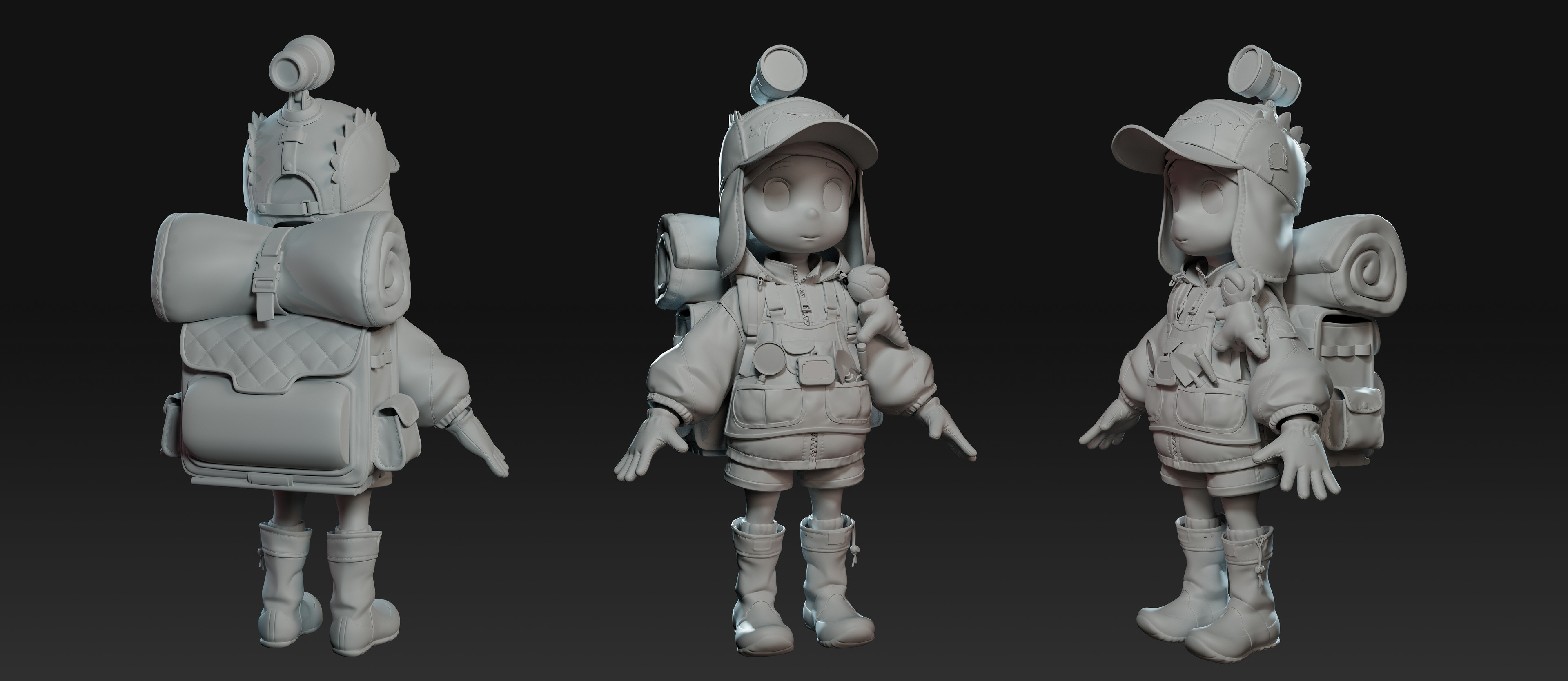 Red - expedition members