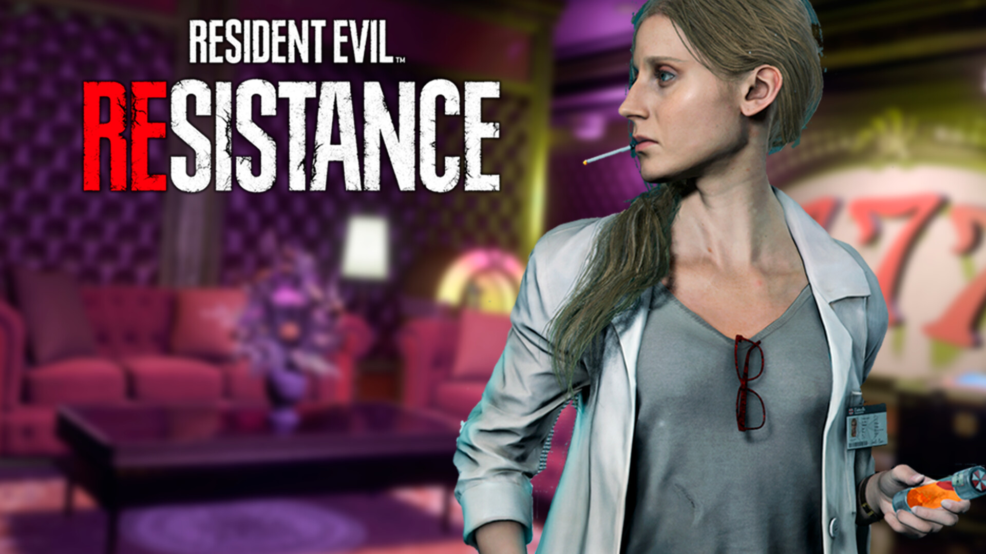 ArtStation - Resident Evil Resistance Wallpaper : Annette Birkin