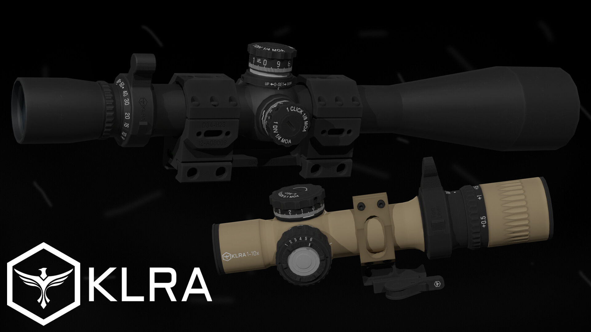 ArtStation - MarchF 1-10x and MarchX 8-80x Scopes