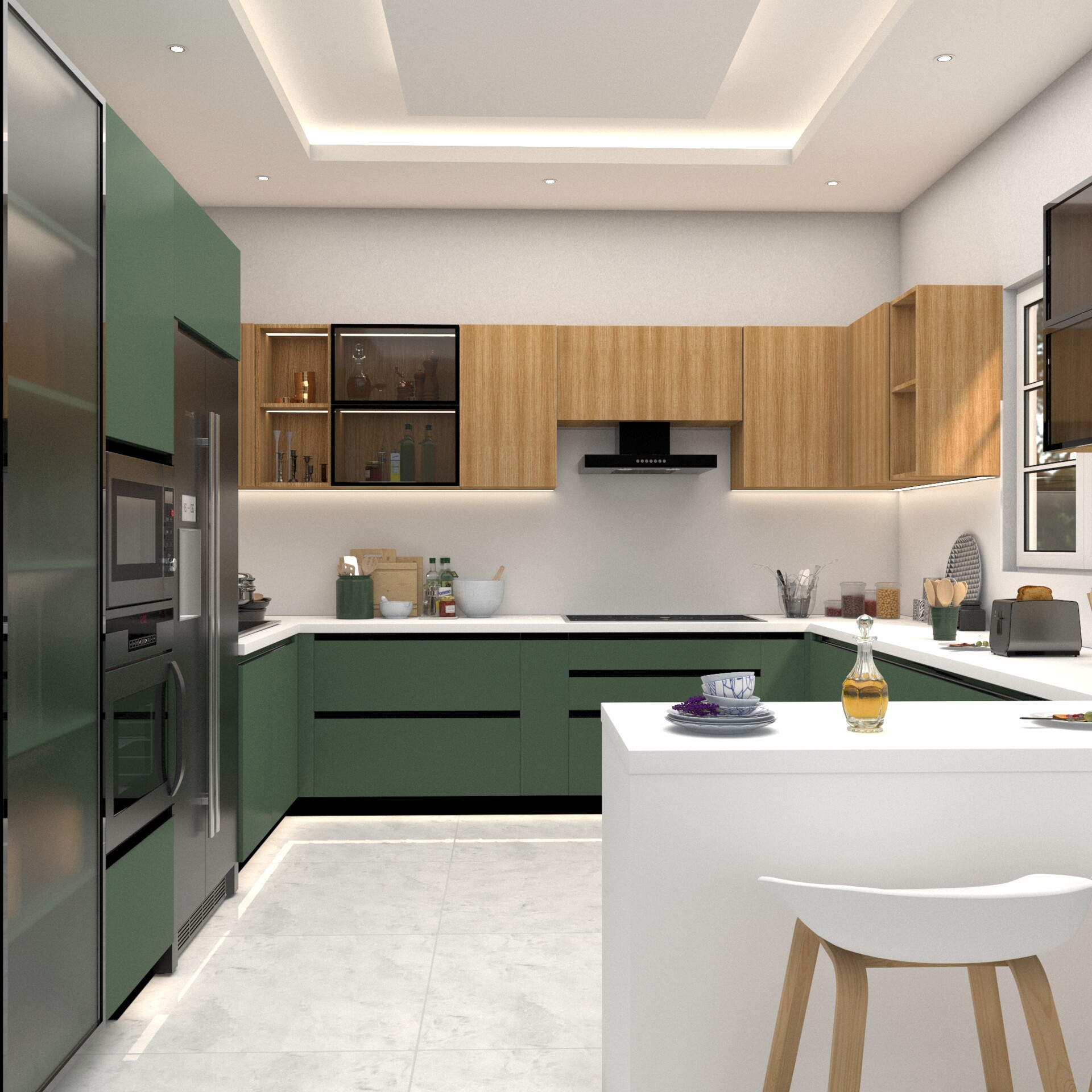 ArtStation - MODULAR KITCHEN