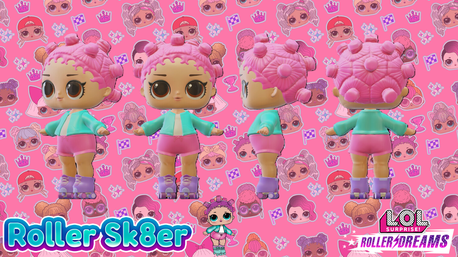 ArtStation - LOL Surprise - Roller Dreams models