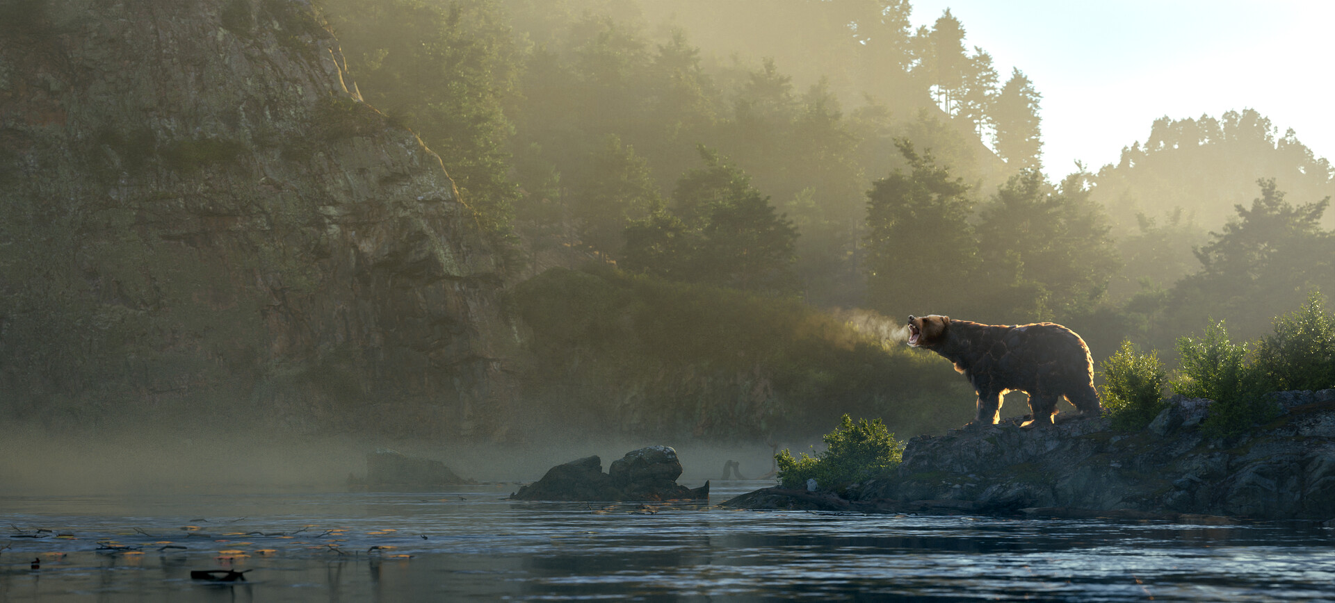 ArtStation - Harmony in Nature: A 3D Journey into the Heart of the Forest