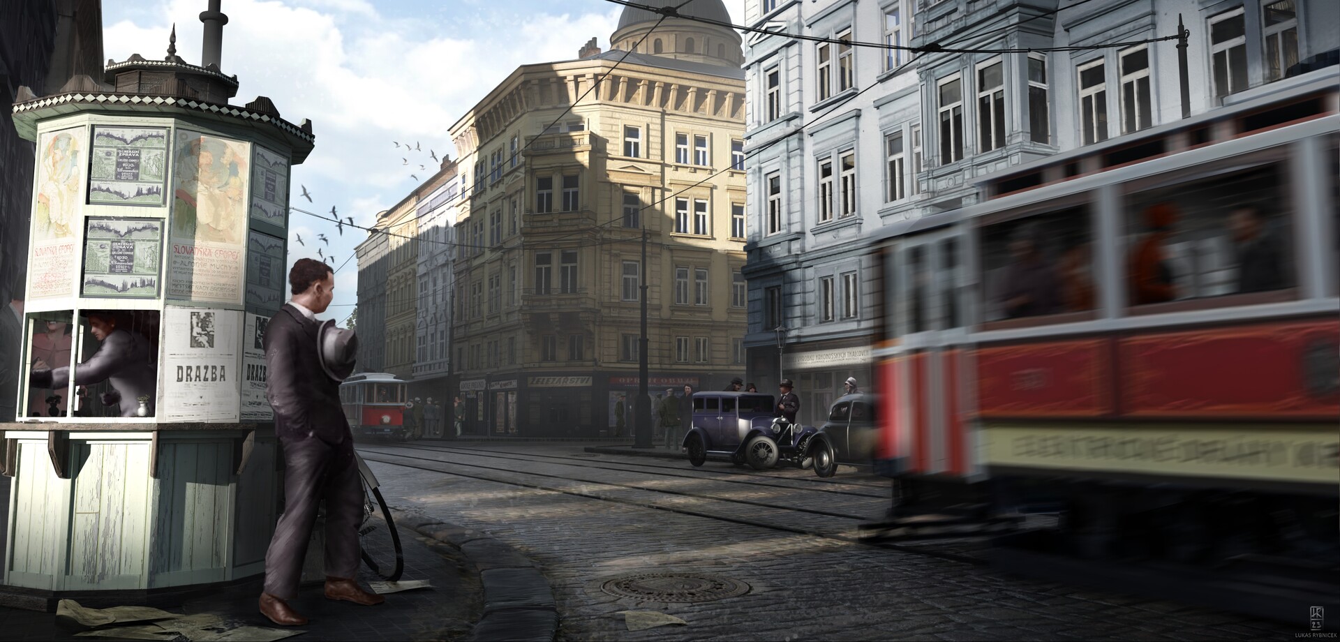 ArtStation - Streets of Prague