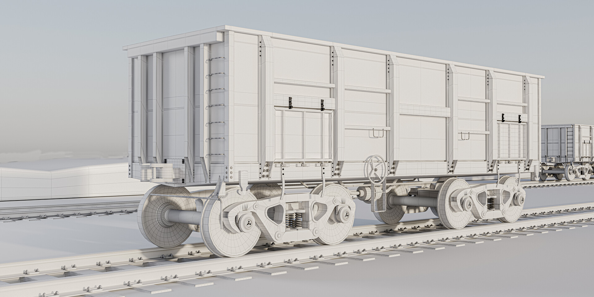 ArtStation - Rialway wagon