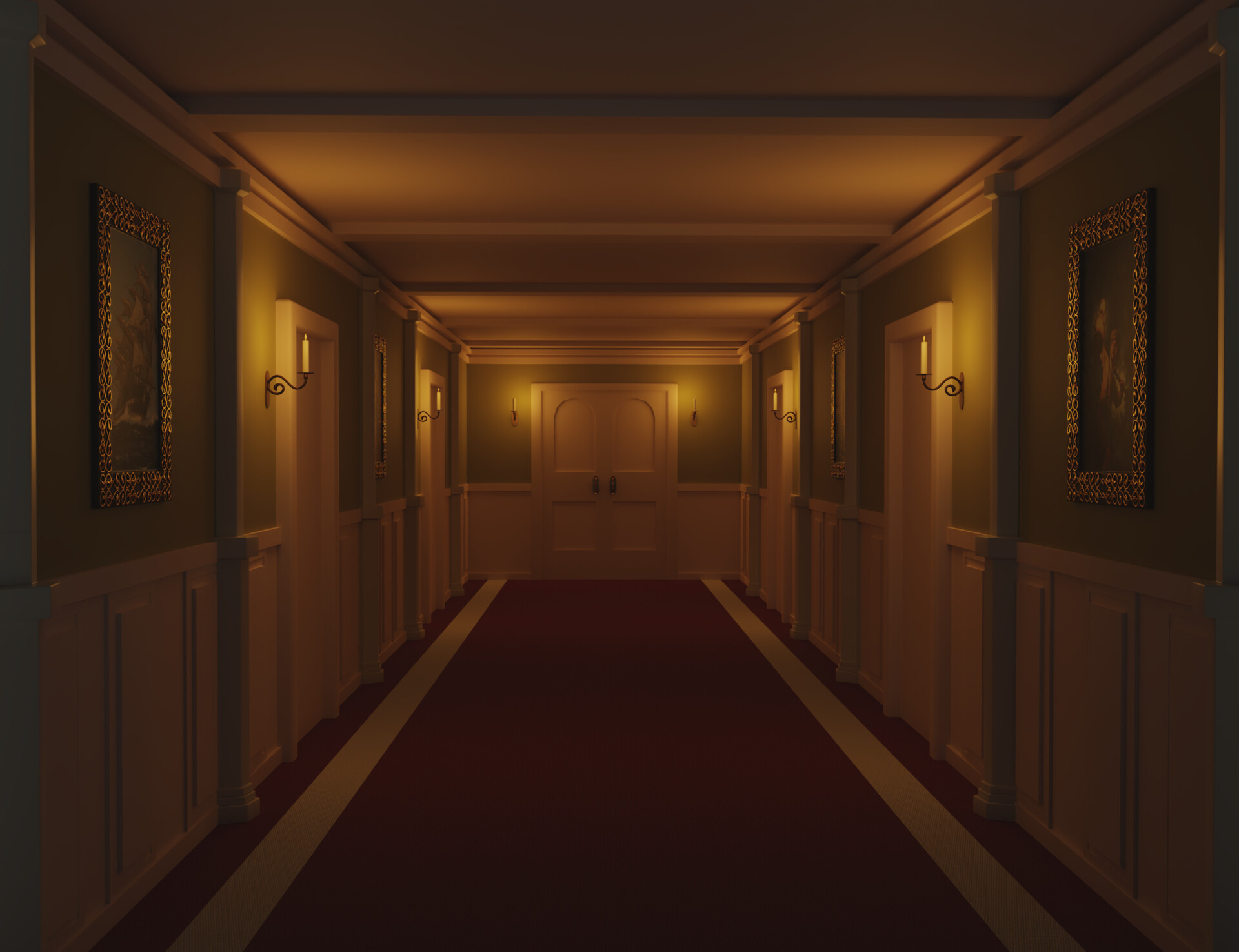 ArtStation - Horrible corridor