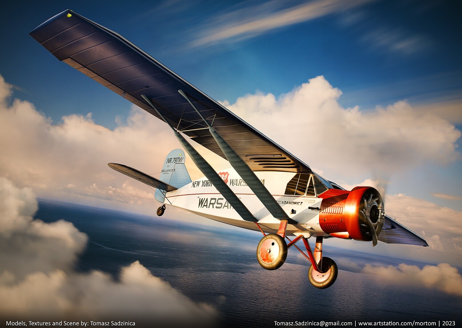 ArtStation - Bellanca J-300 Special