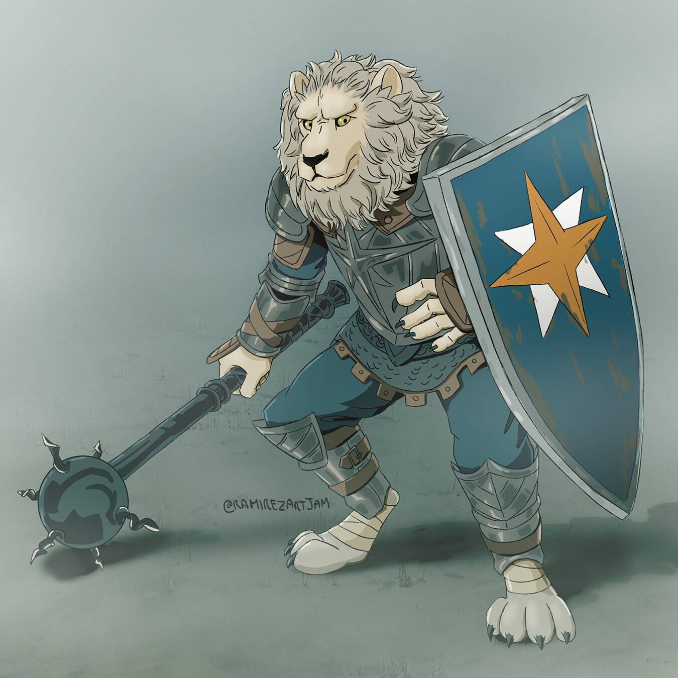 ArtStation - Lion Knight