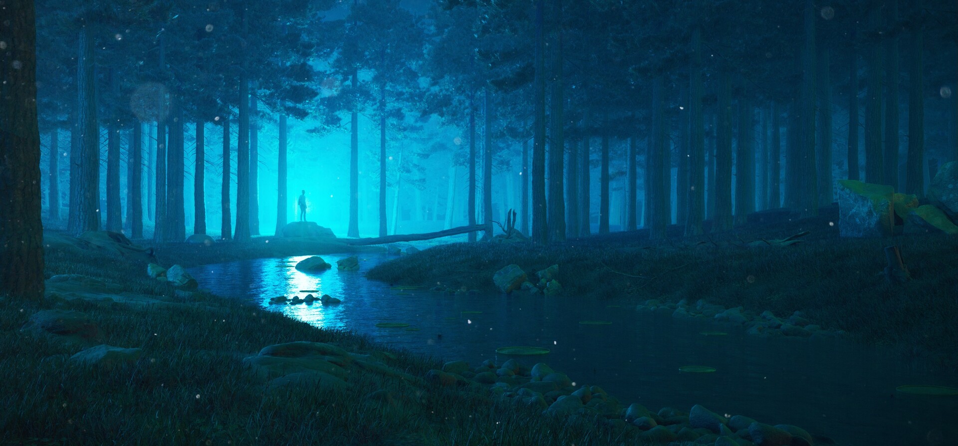 ArtStation - Stroll in woods