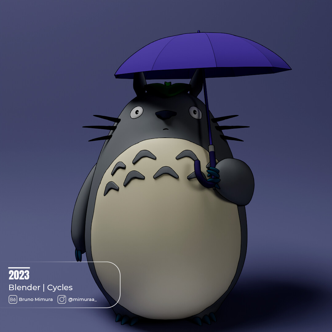 ArtStation - Totoro - My Neighbor Totoro