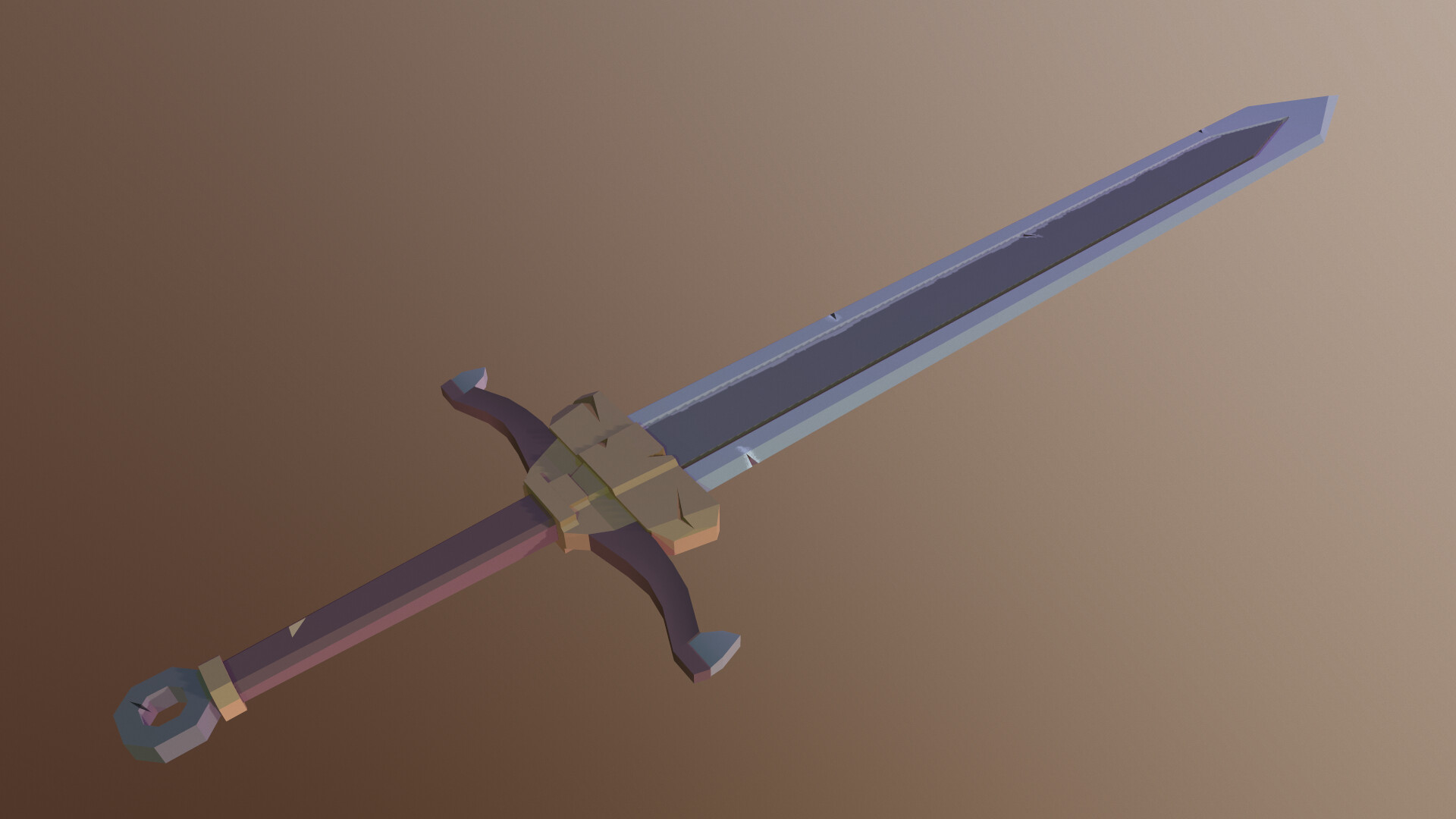 ArtStation - Low poly medieval weapons