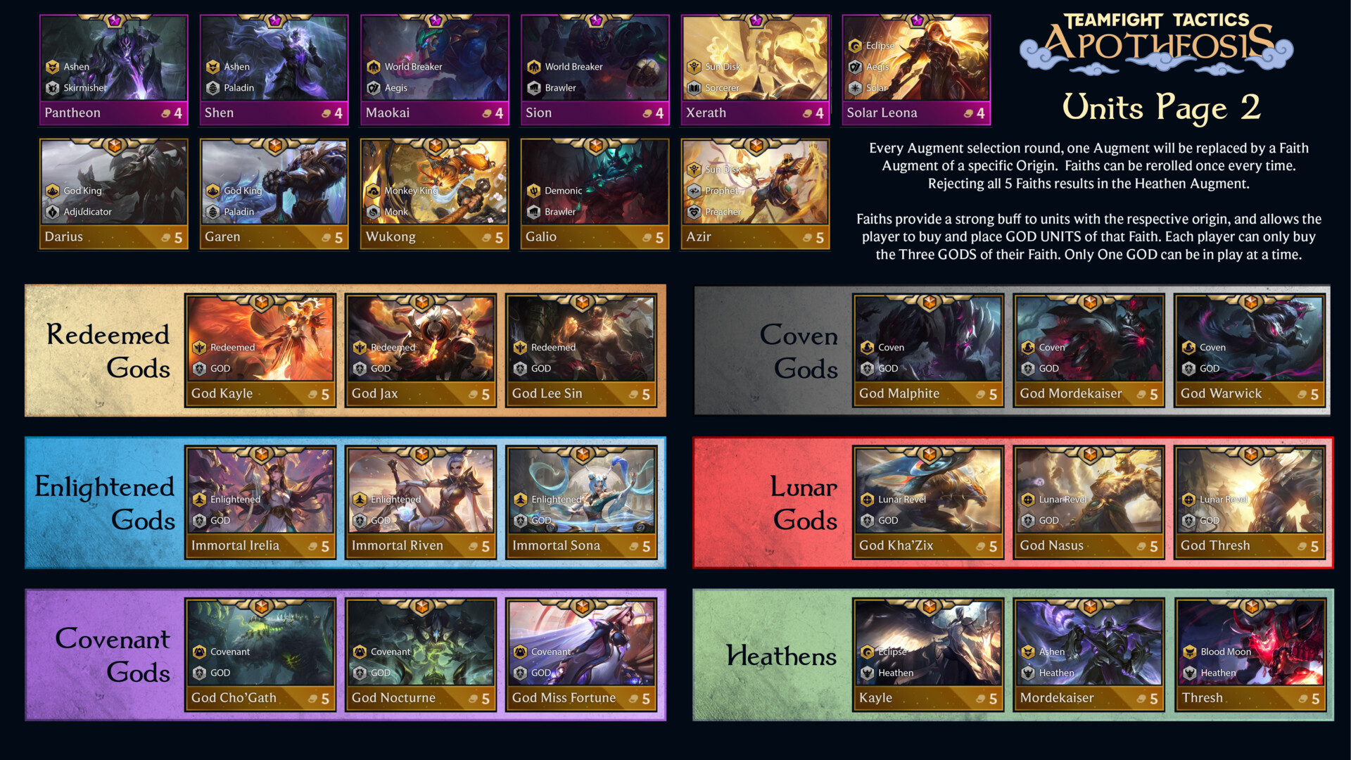 akoreyu - Teamfight Tactics: Apotheosis - Fan Set (WIP)
