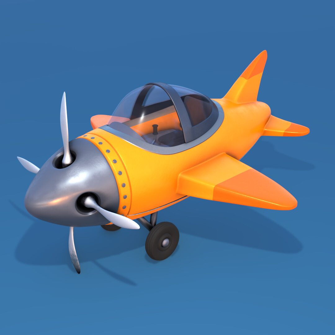 ArtStation - Airplane