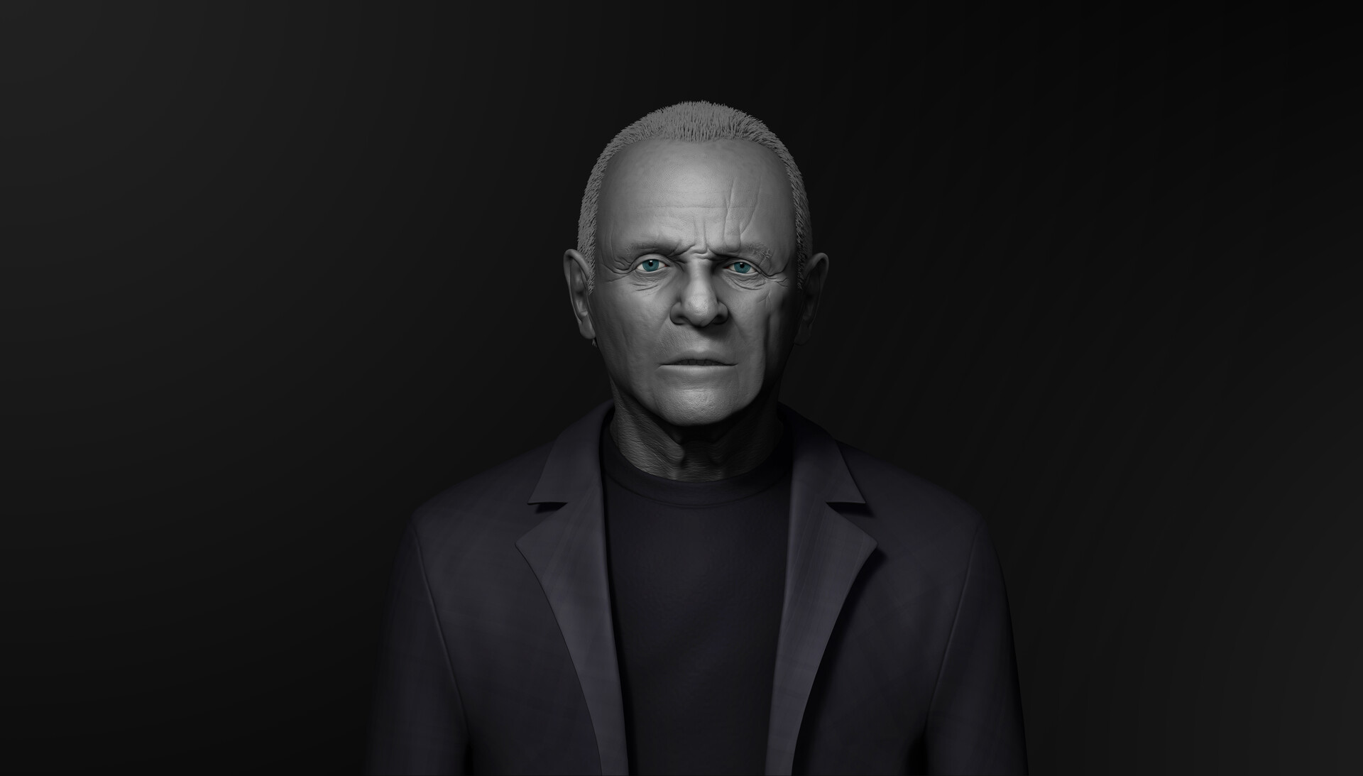 ArtStation - Anthony Hopkins - Likeness