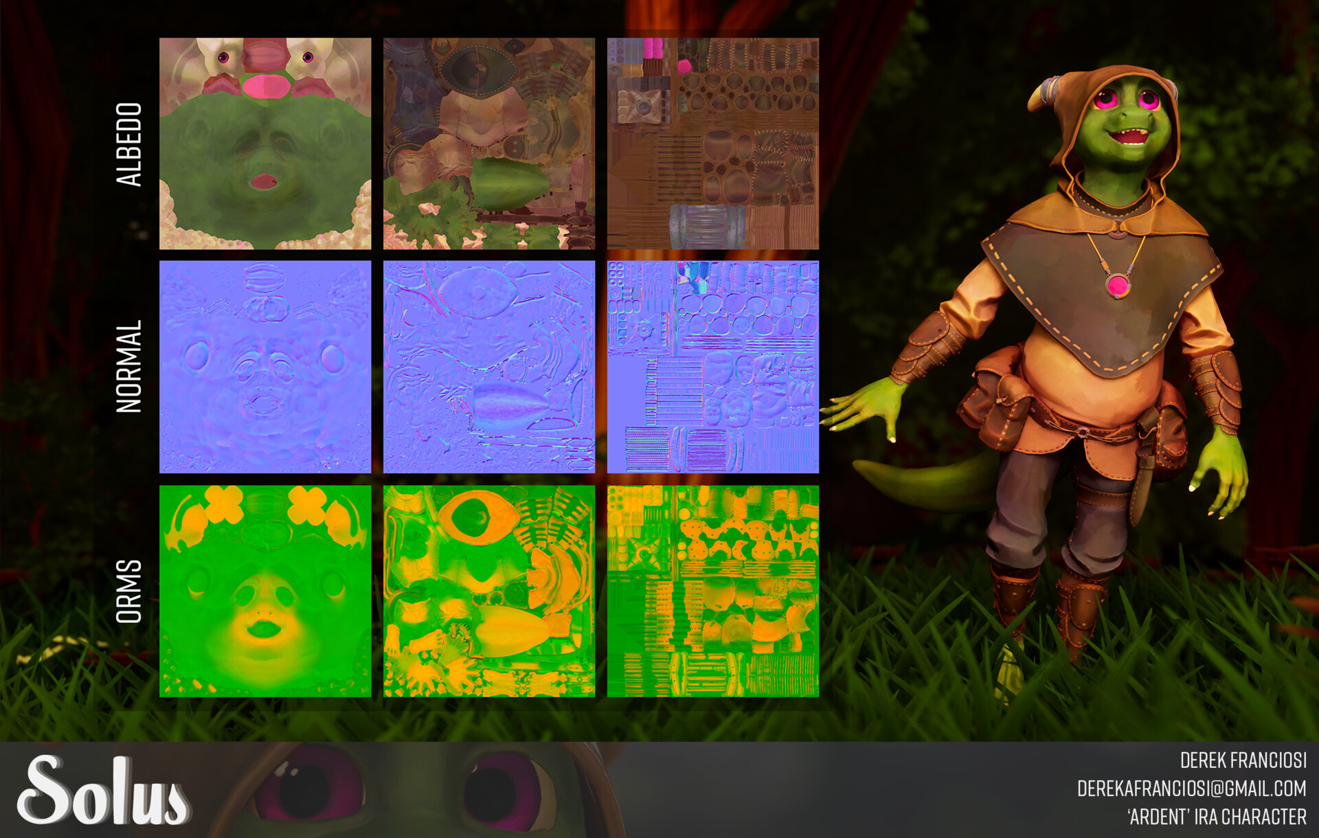 Derek Franciosi - Ardent Ira Character - The Solus Project