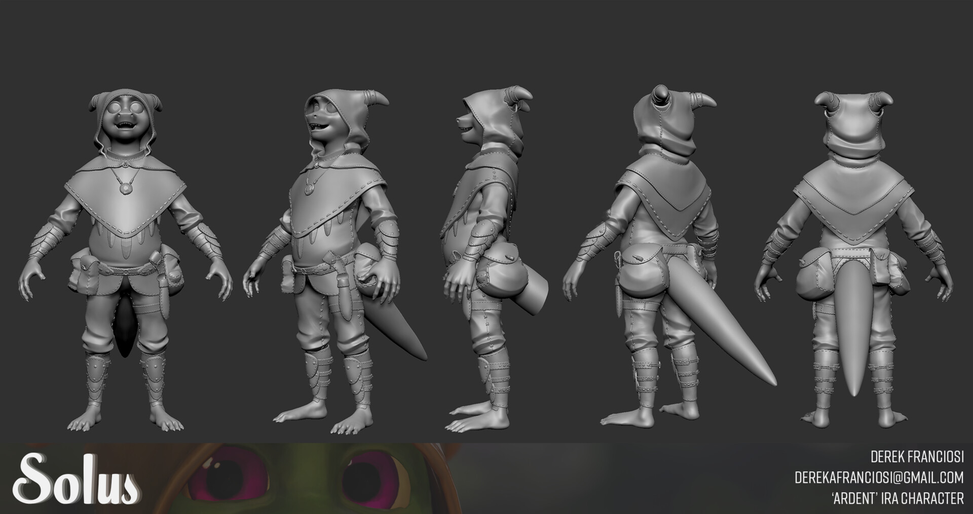 Derek Franciosi - Ardent Ira Character - The Solus Project