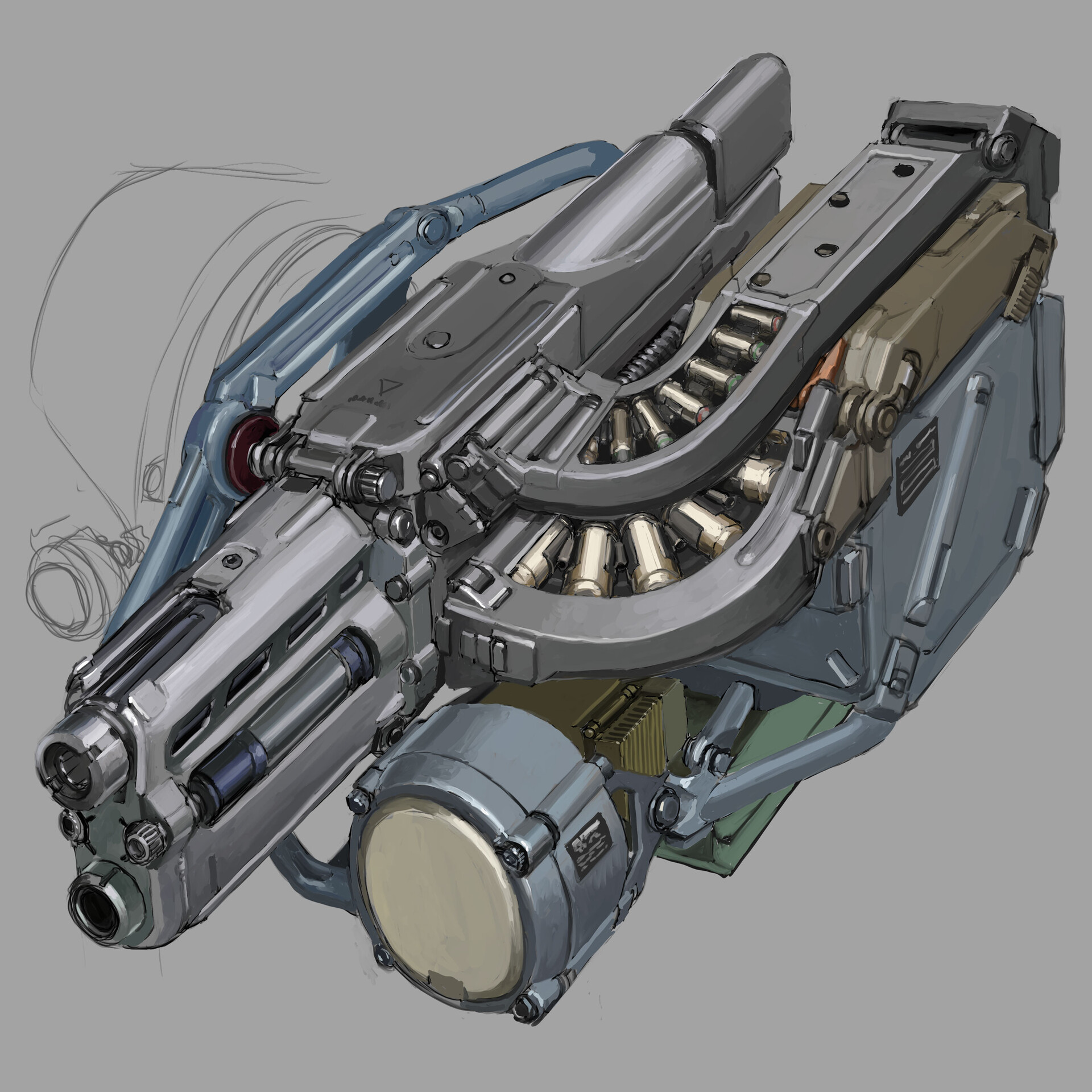 Mike Doscher Design - Gun Pod Concept/Process