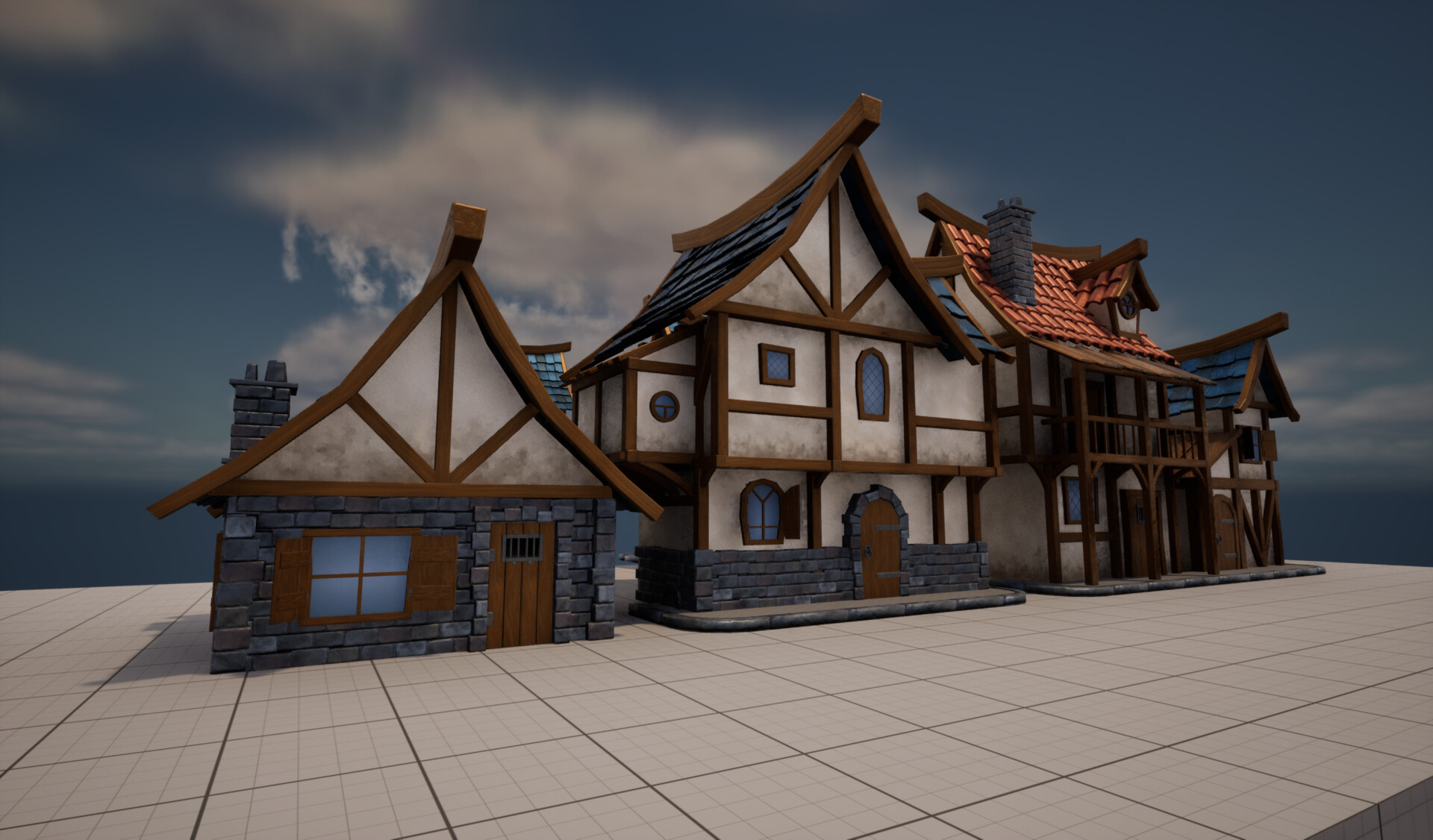 ArtStation - Modular Building Set