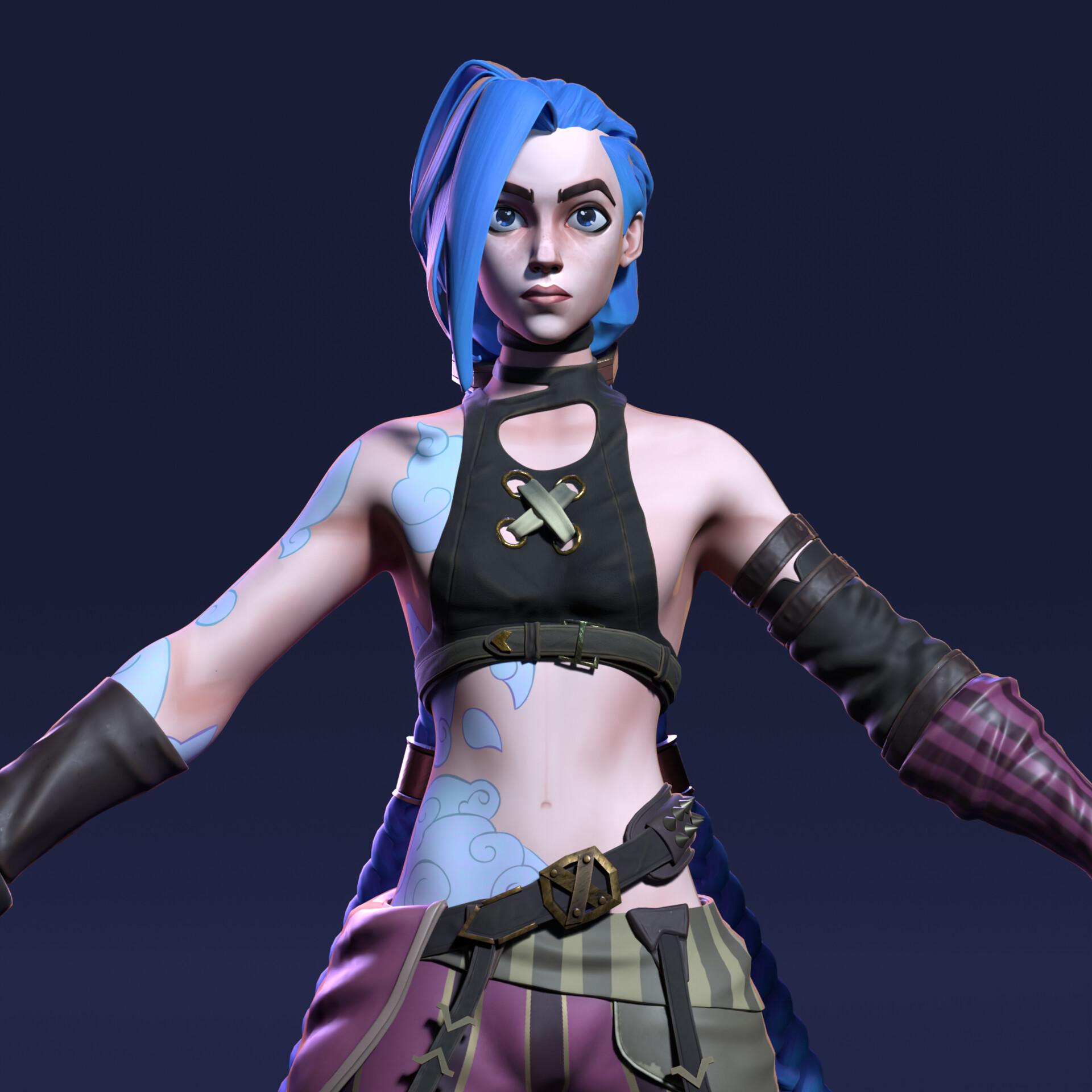 ArtStation - Jinx from Arcane