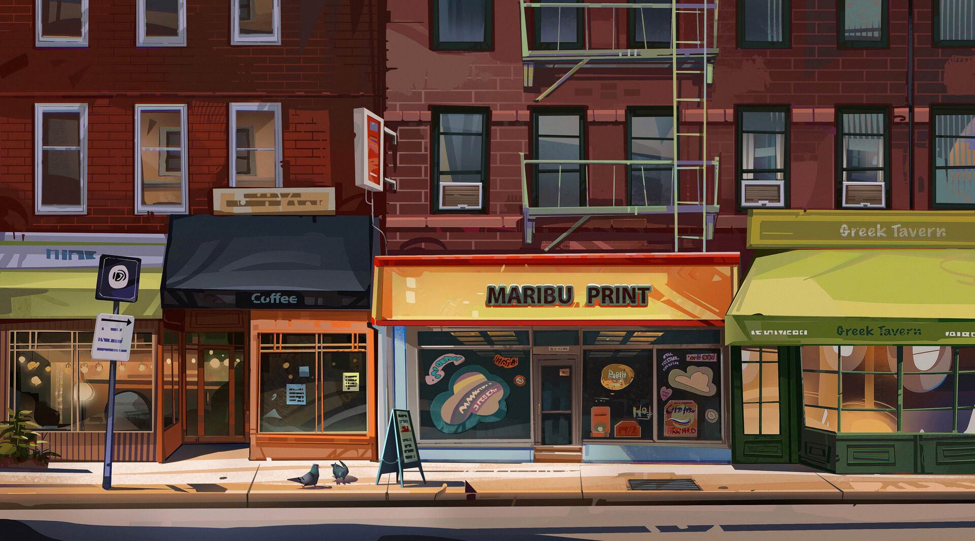 ArtStation - BG painting