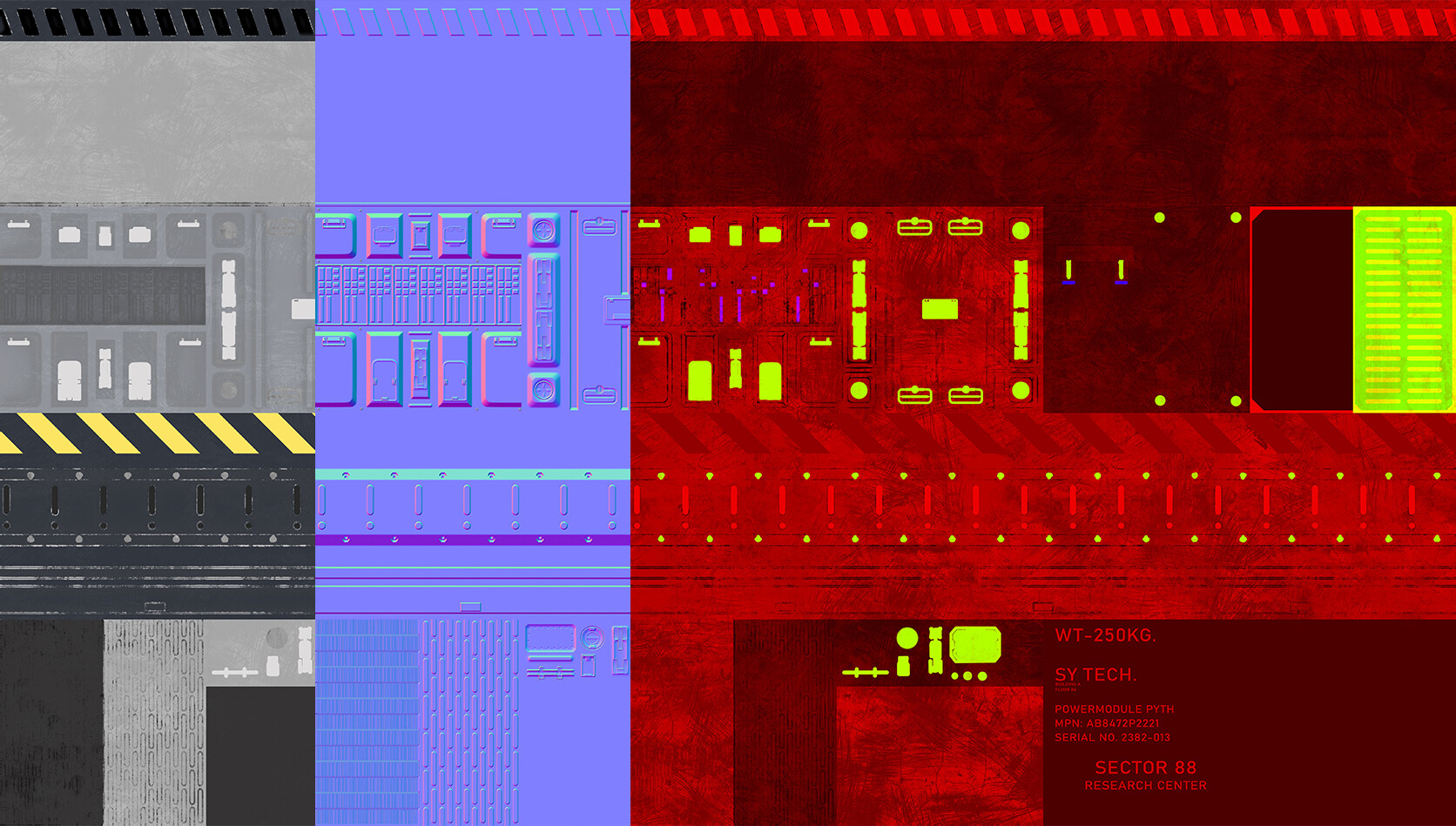 Pelin Erturk - Trim Sheet Sci-Fi Environment