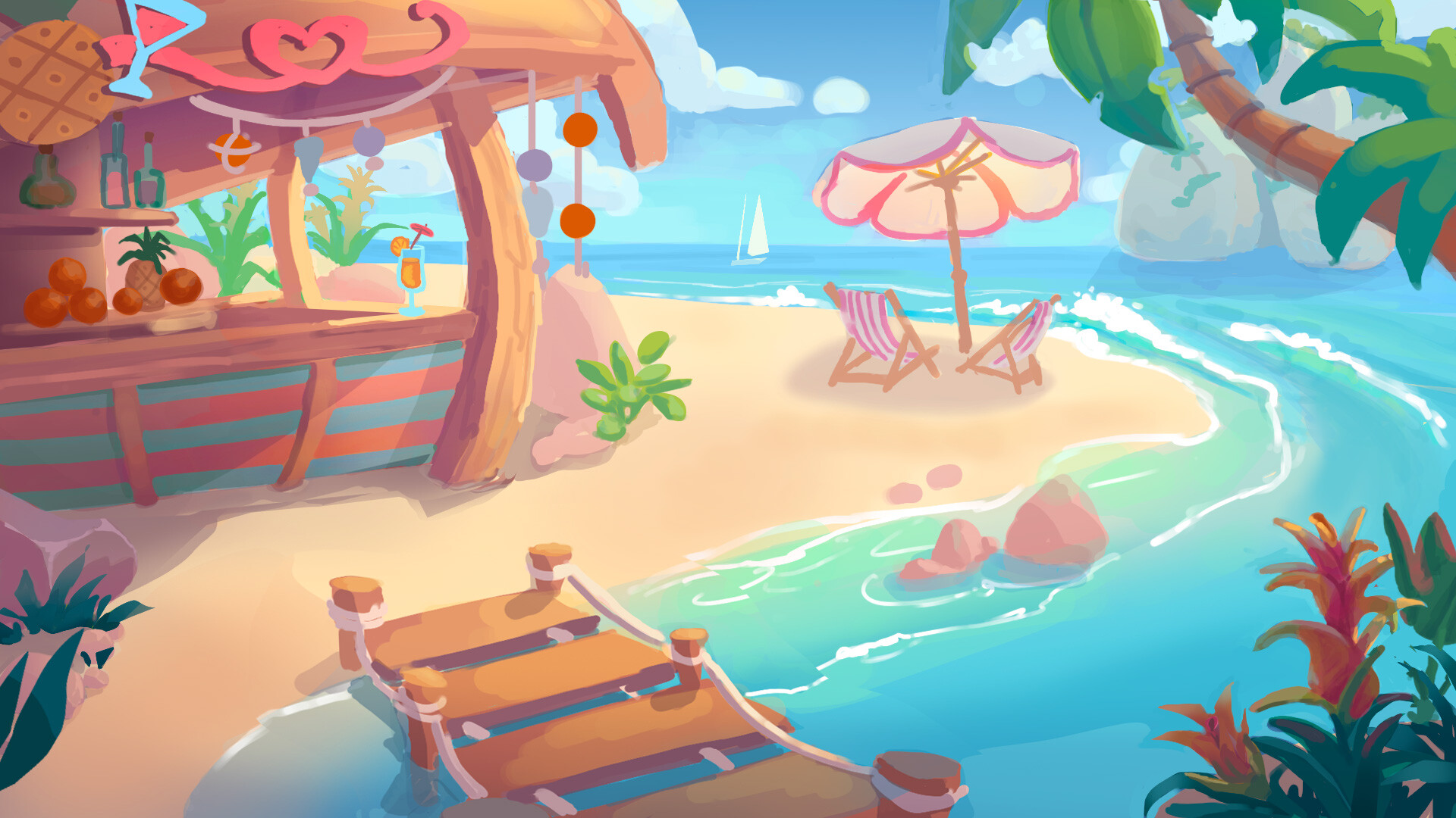 ArtStation - At the seaside