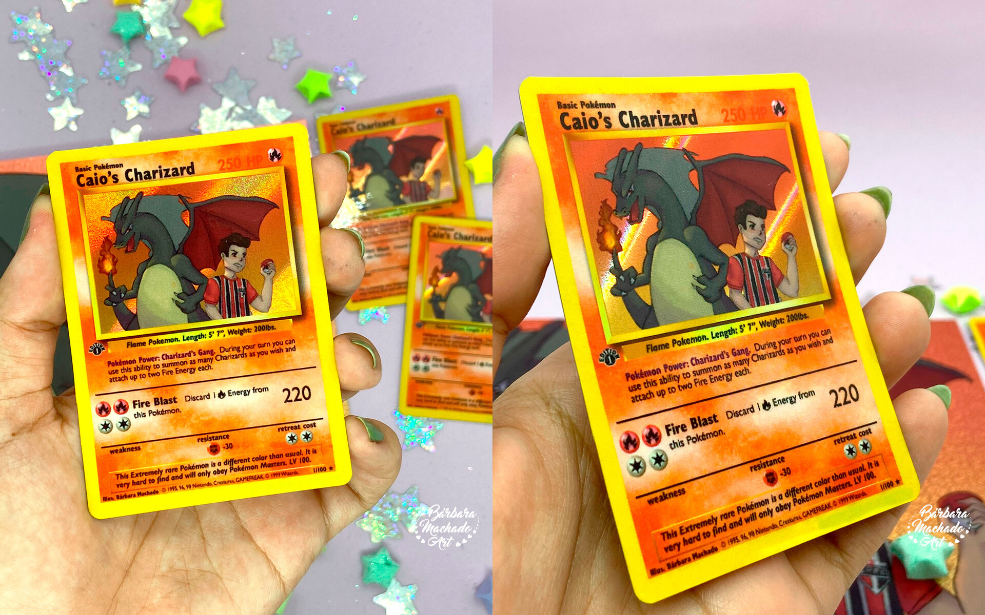 ArtStation - Custom Trainers card - CAIO