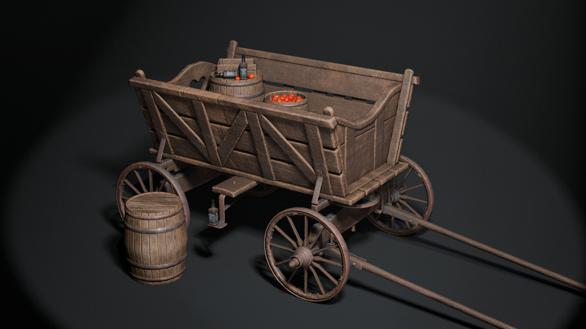 ArtStation - Wood Wagon