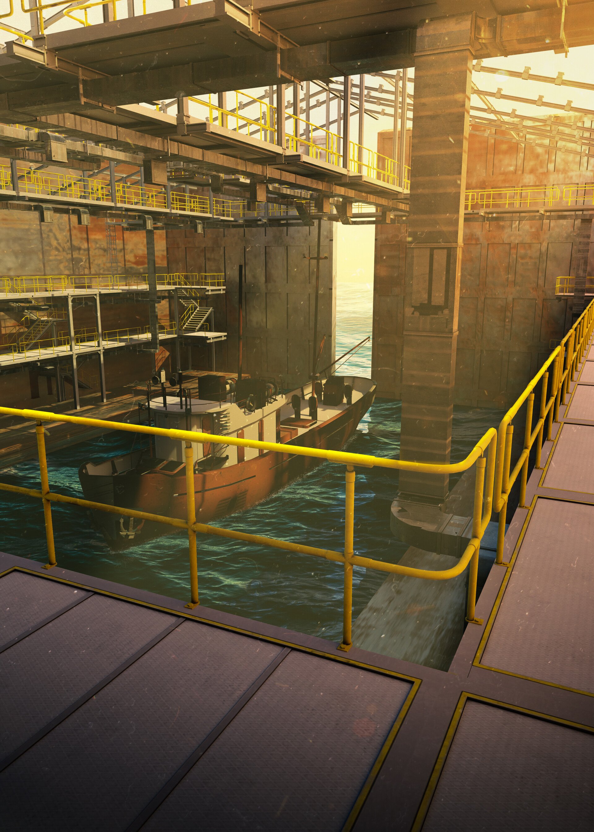 ArtStation - Ship Building