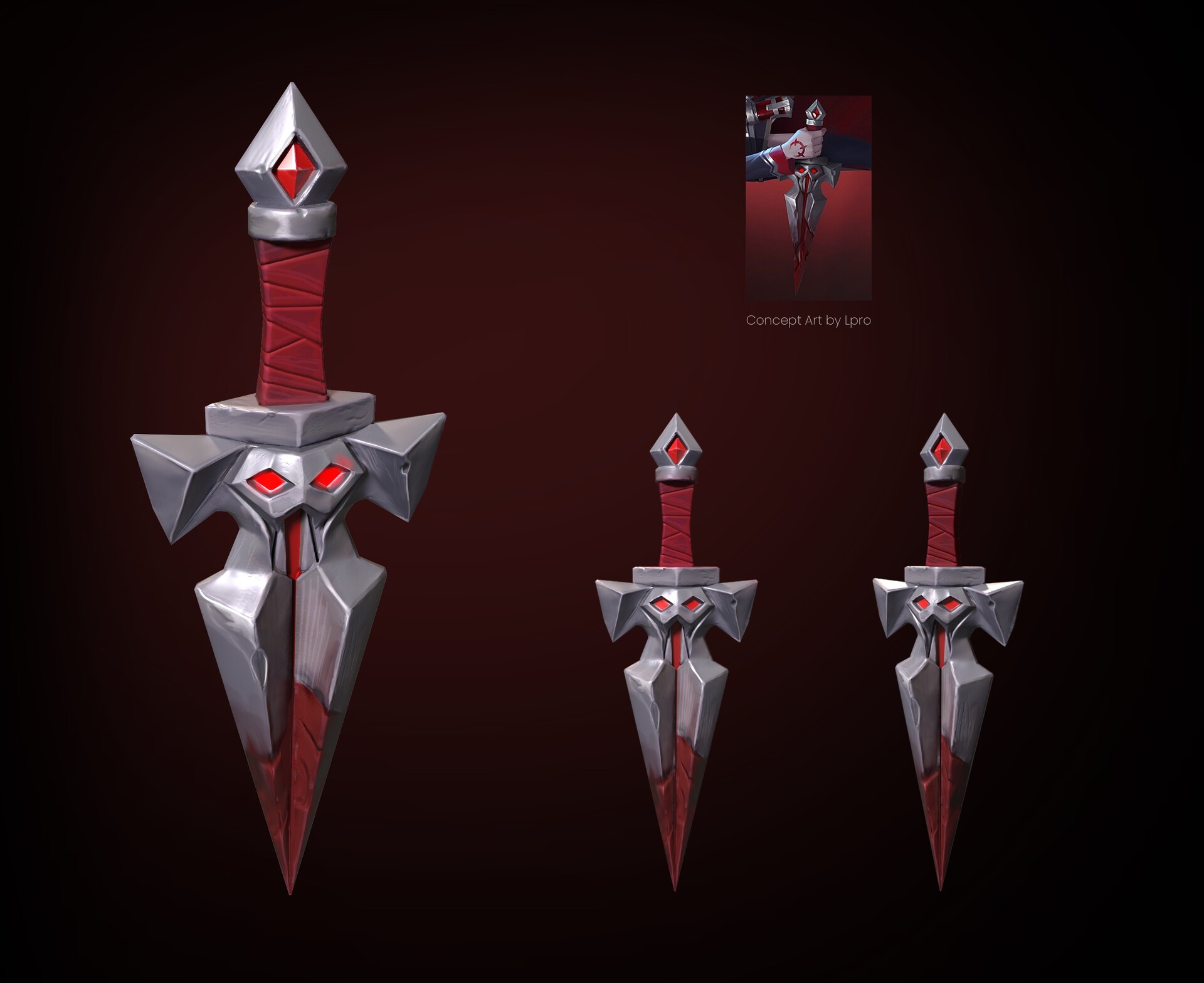 ArtStation - Stylized blade