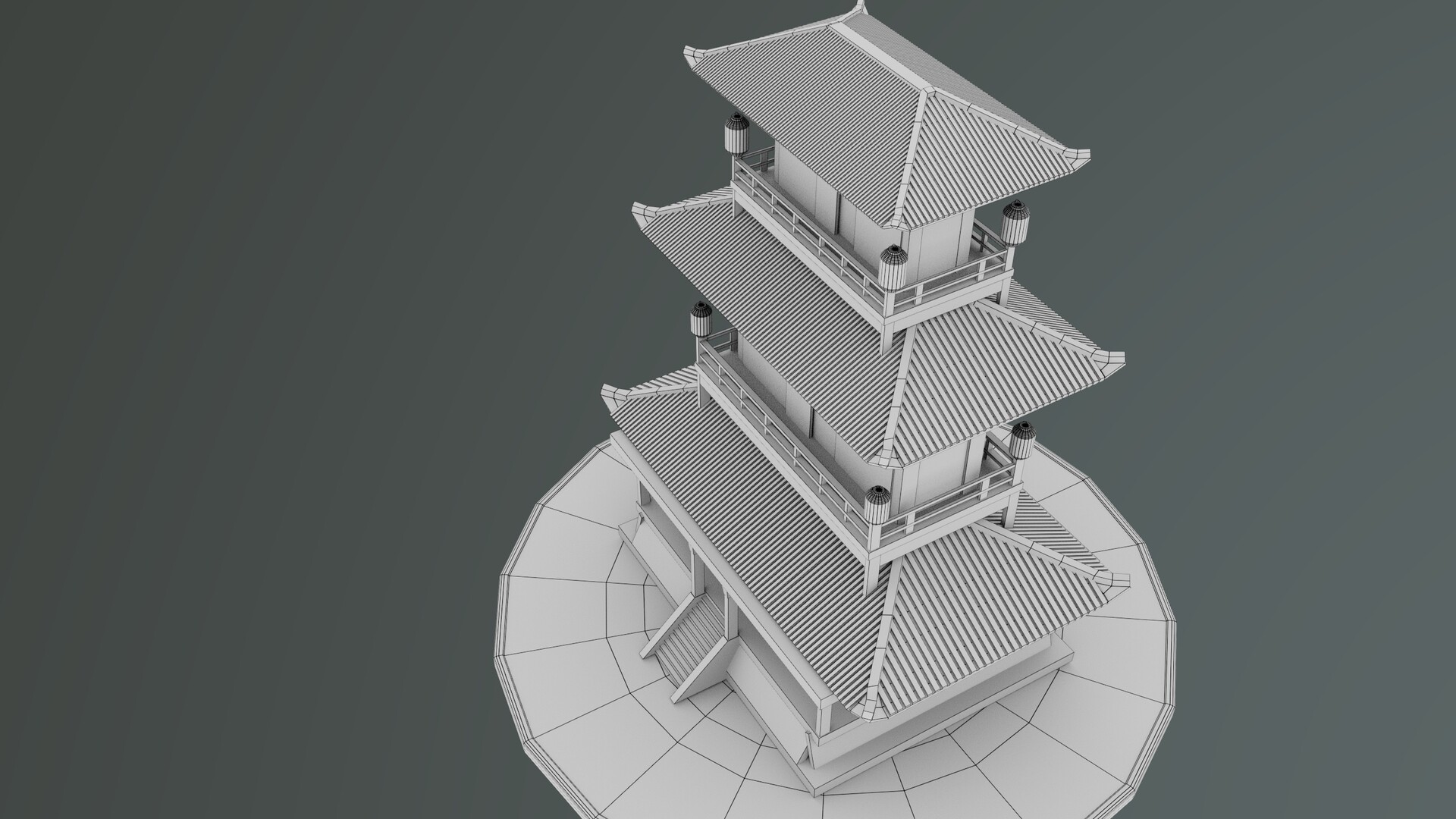 ArtStation - Temple model