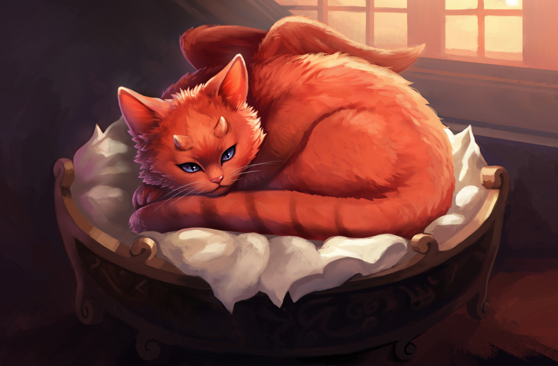 ArtStation - Devil Cat