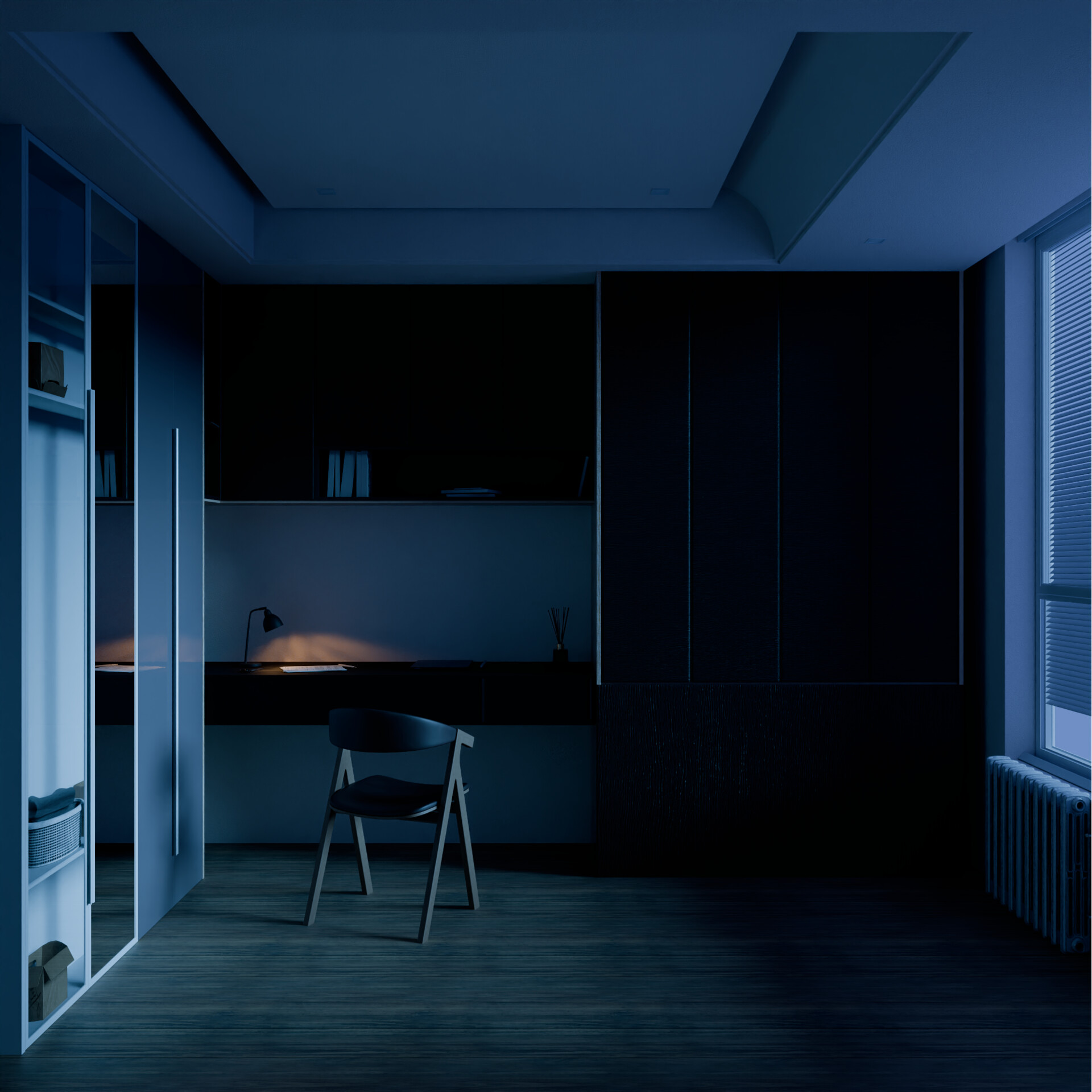 ArtStation - Blue room