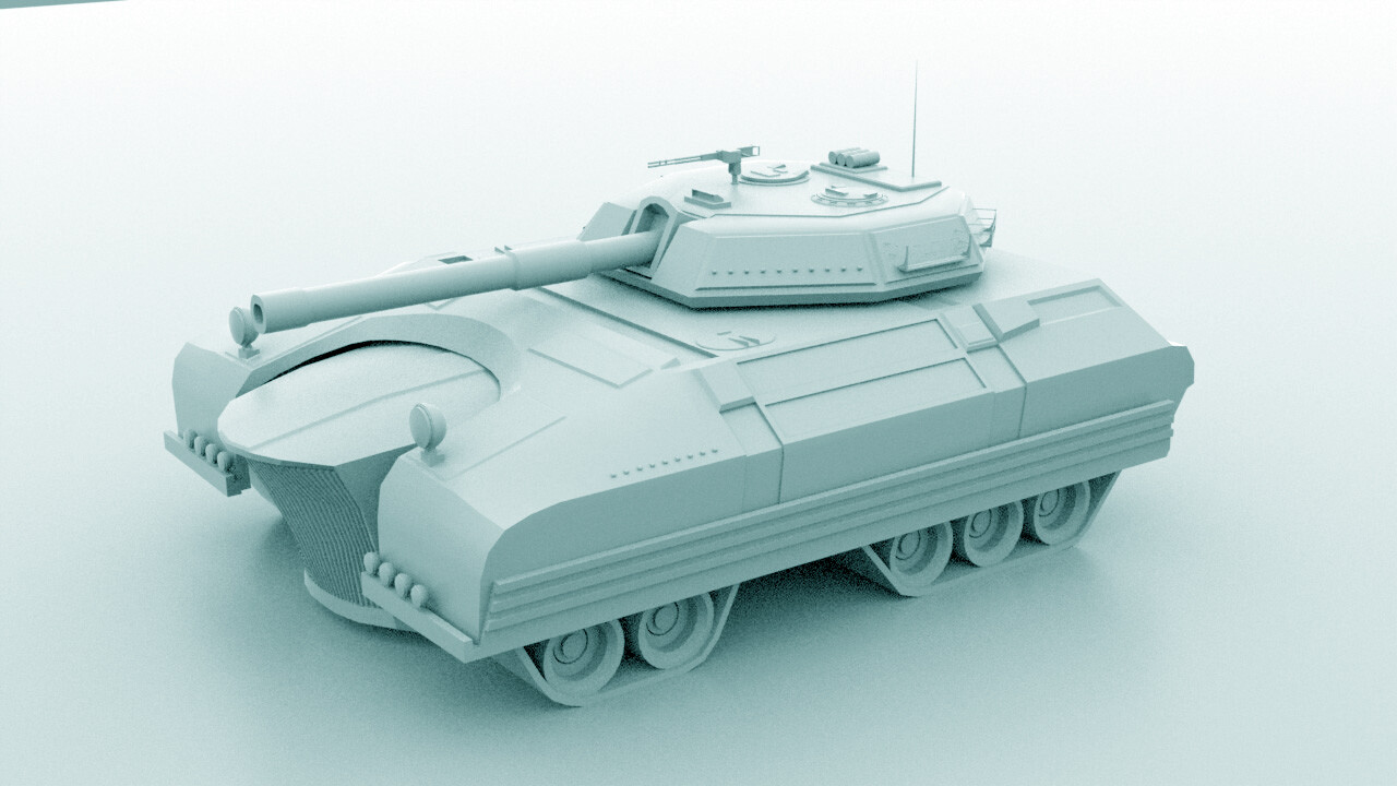 ArtStation - Metal Sport Tanks: PugUgly