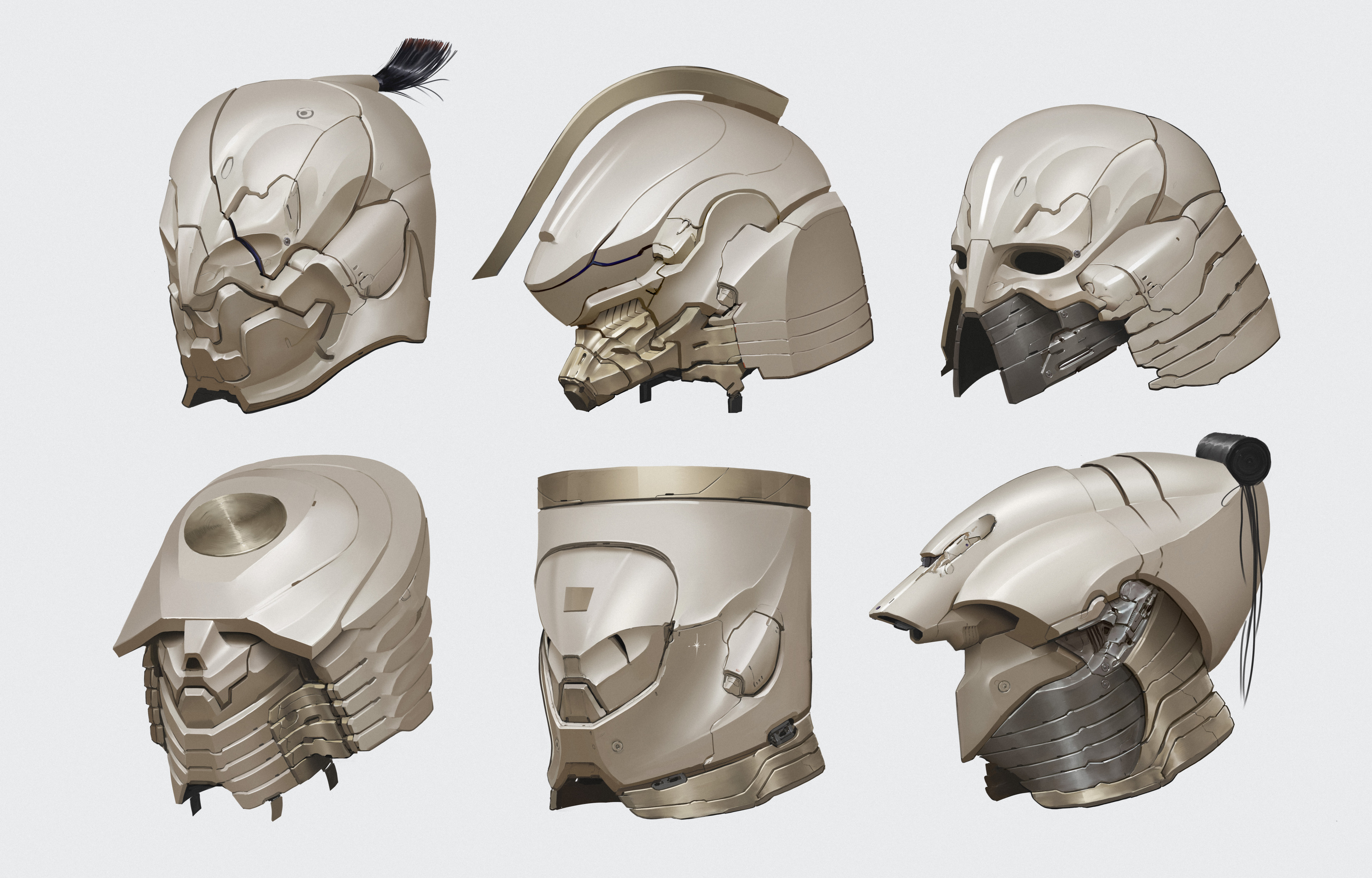 Till Freitag - SciFi Helmet Designs