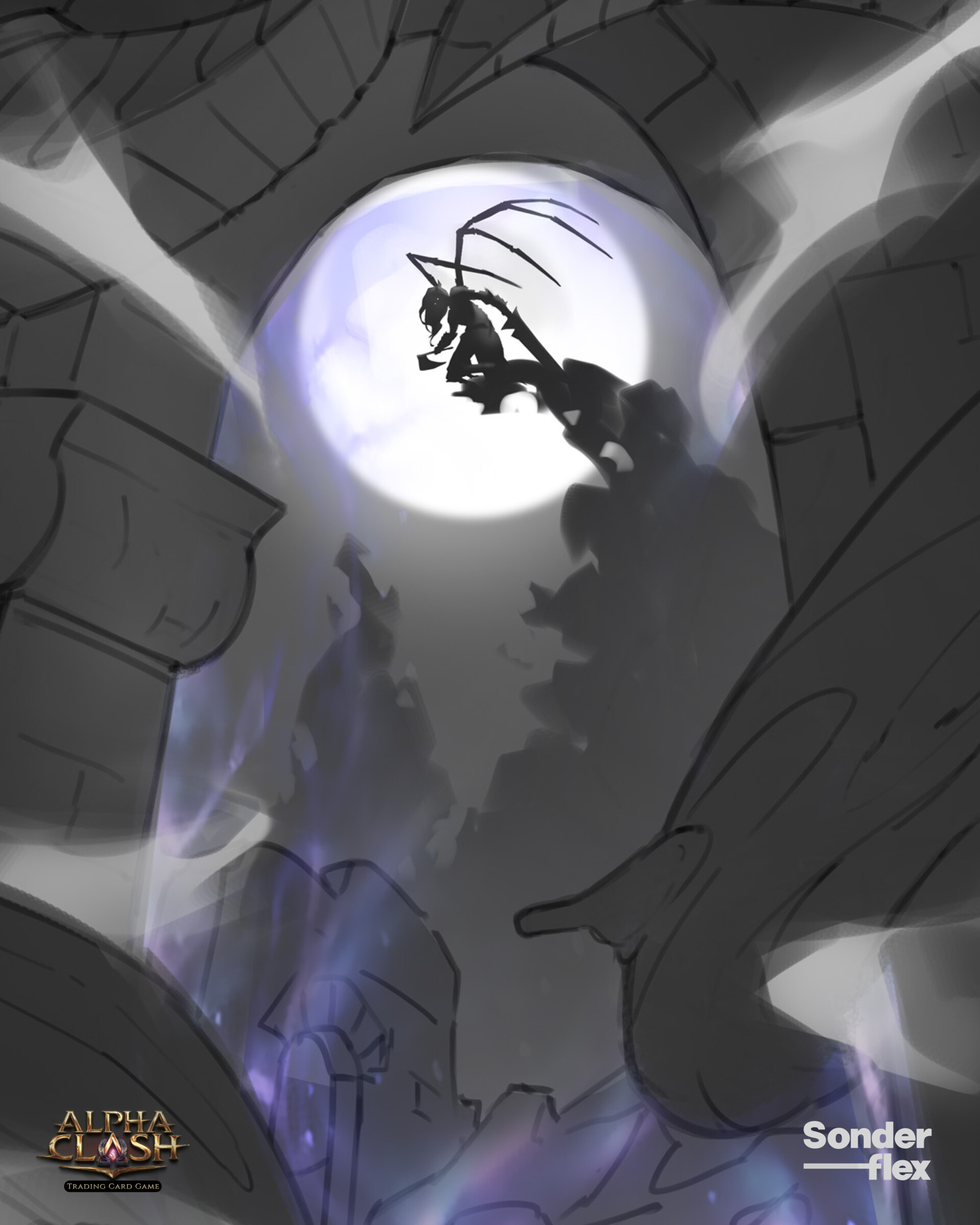 Sonderflex - Death Door [Alpha Clash TCG]