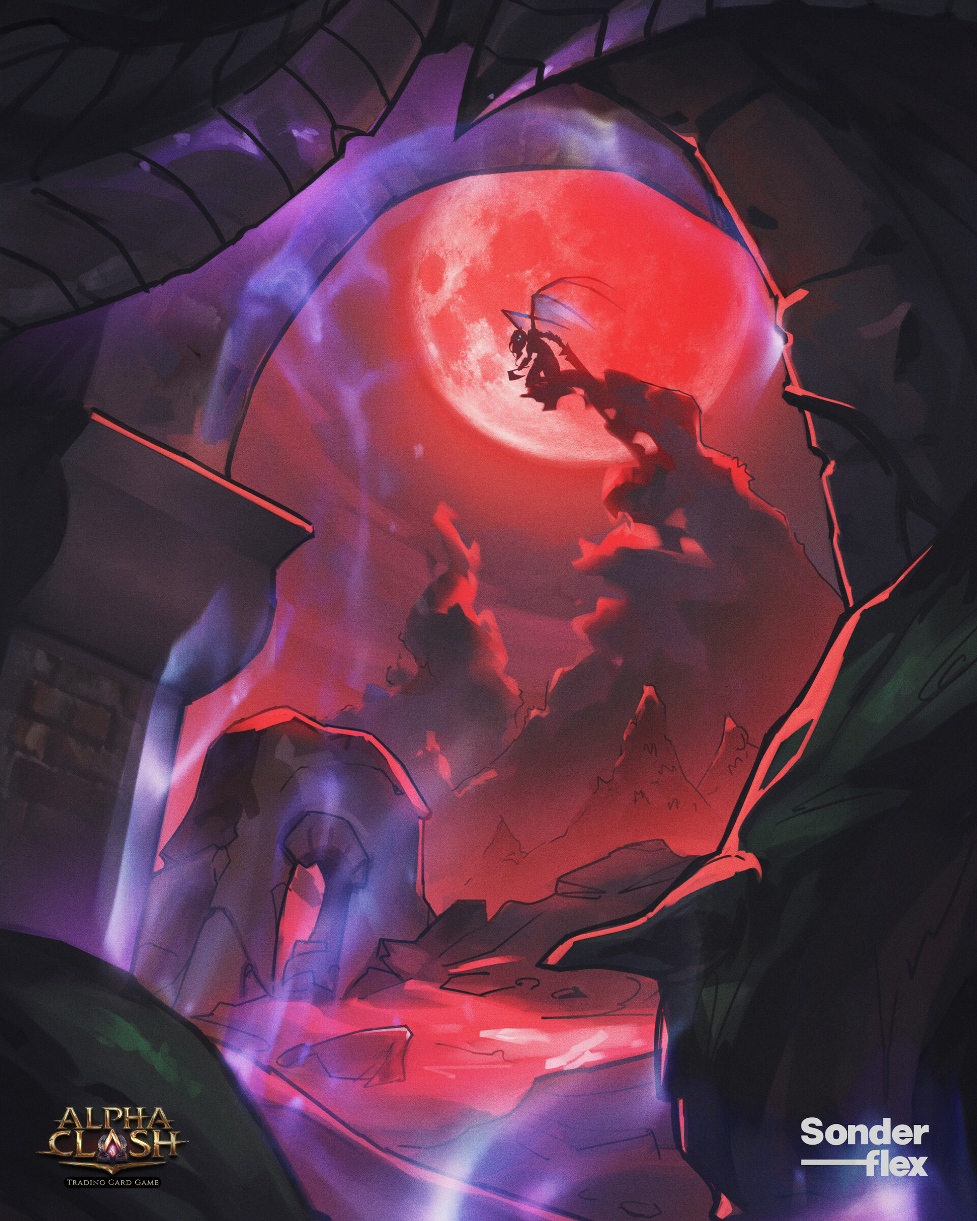 Sonderflex - Death Door [Alpha Clash TCG]