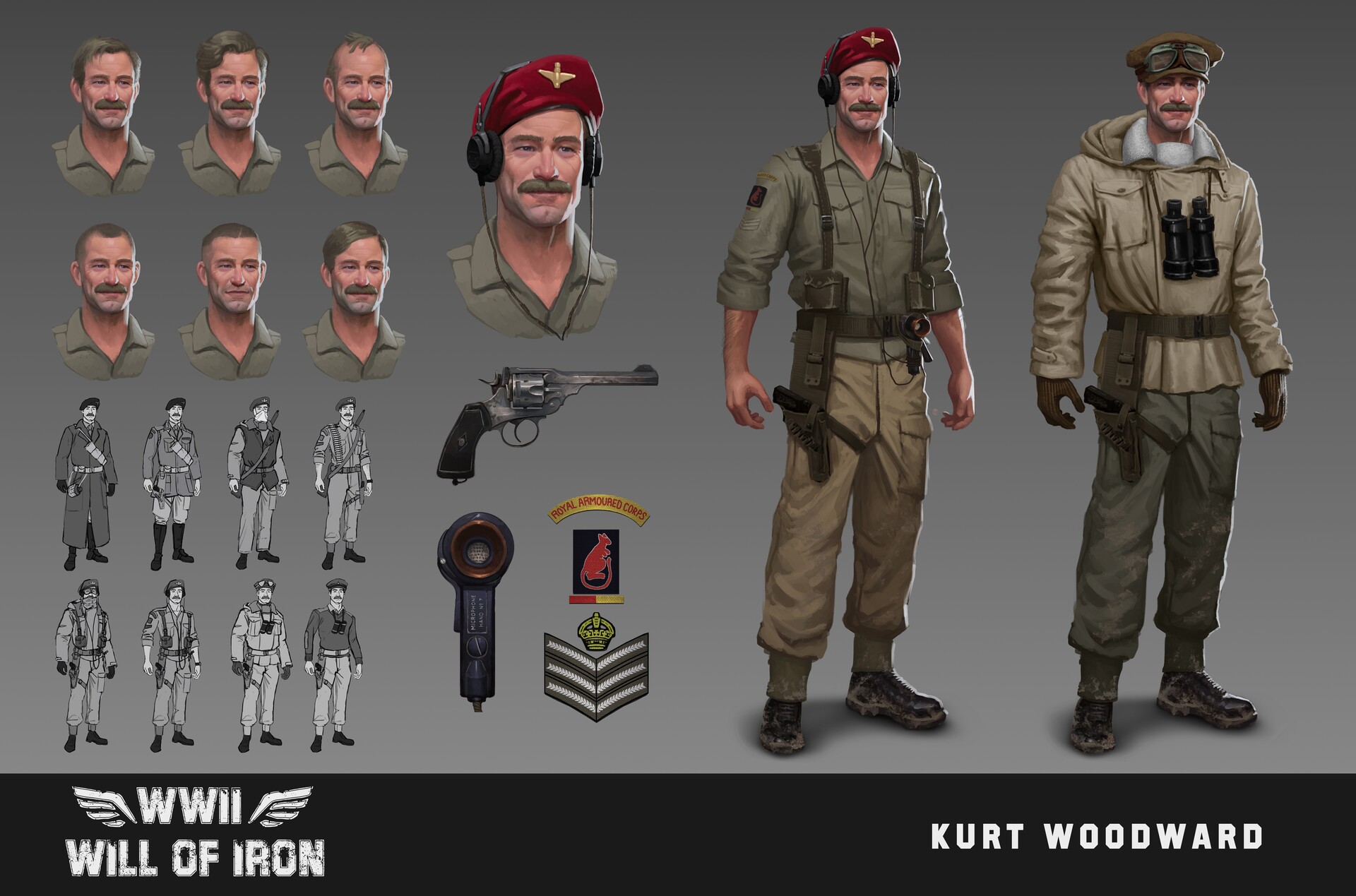 ArtStation - Tank Commander “Warhorse”