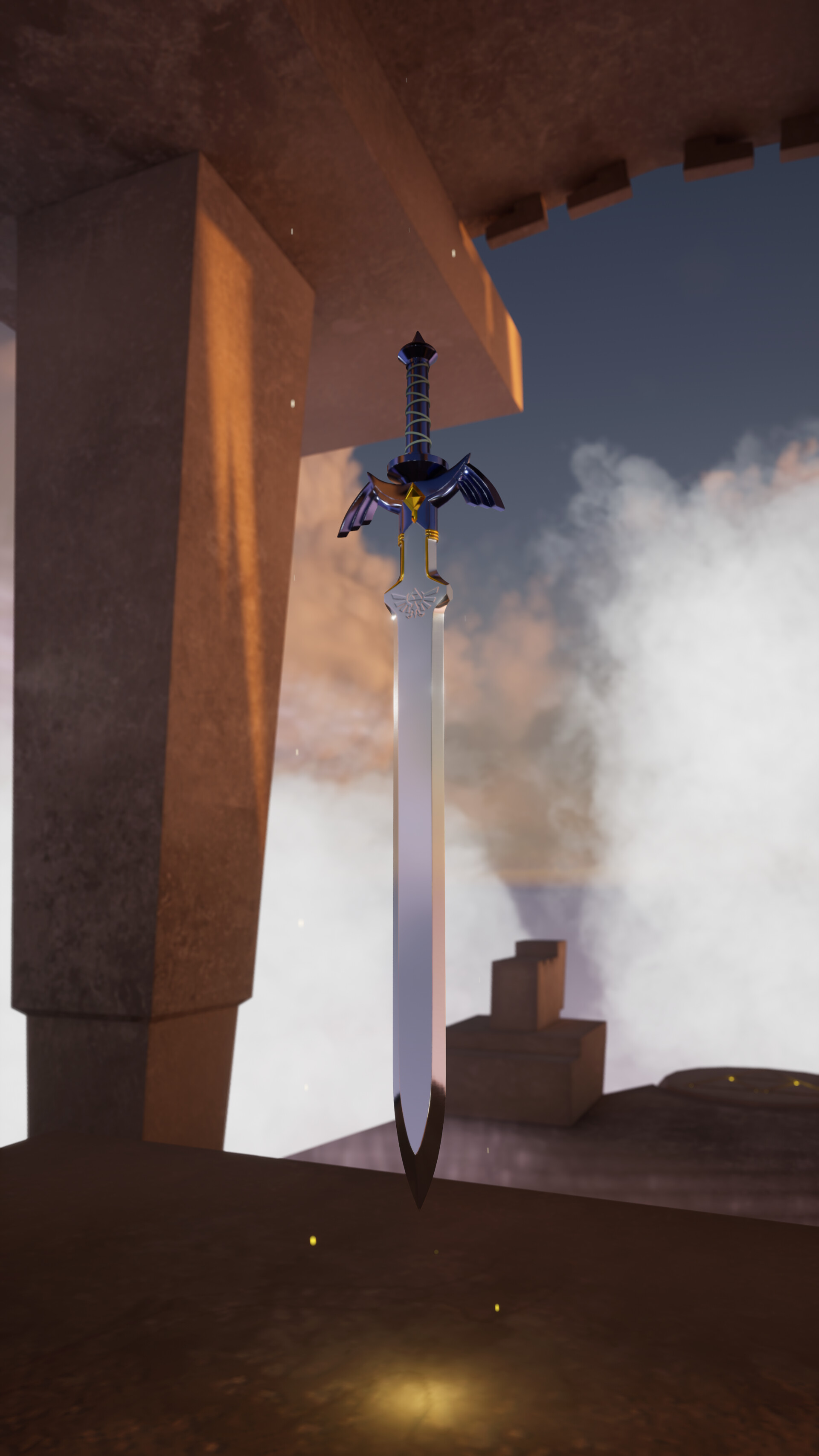 Macéo Cazals - The Master Sword in the sky temple
