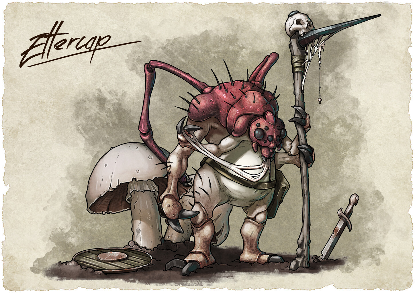 ArtStation - Ettercap Concept