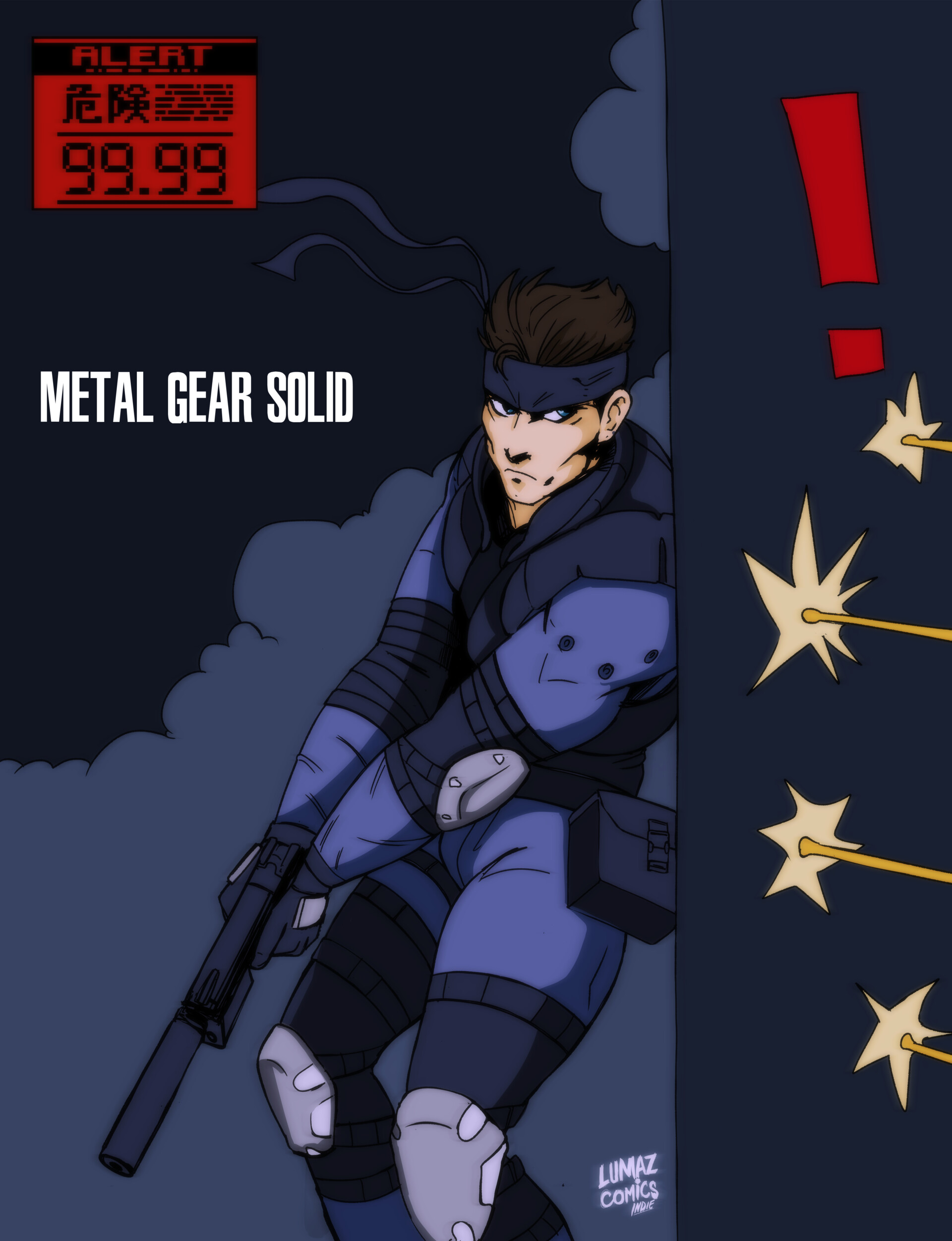 ArtStation - MGS The Twin Snakes