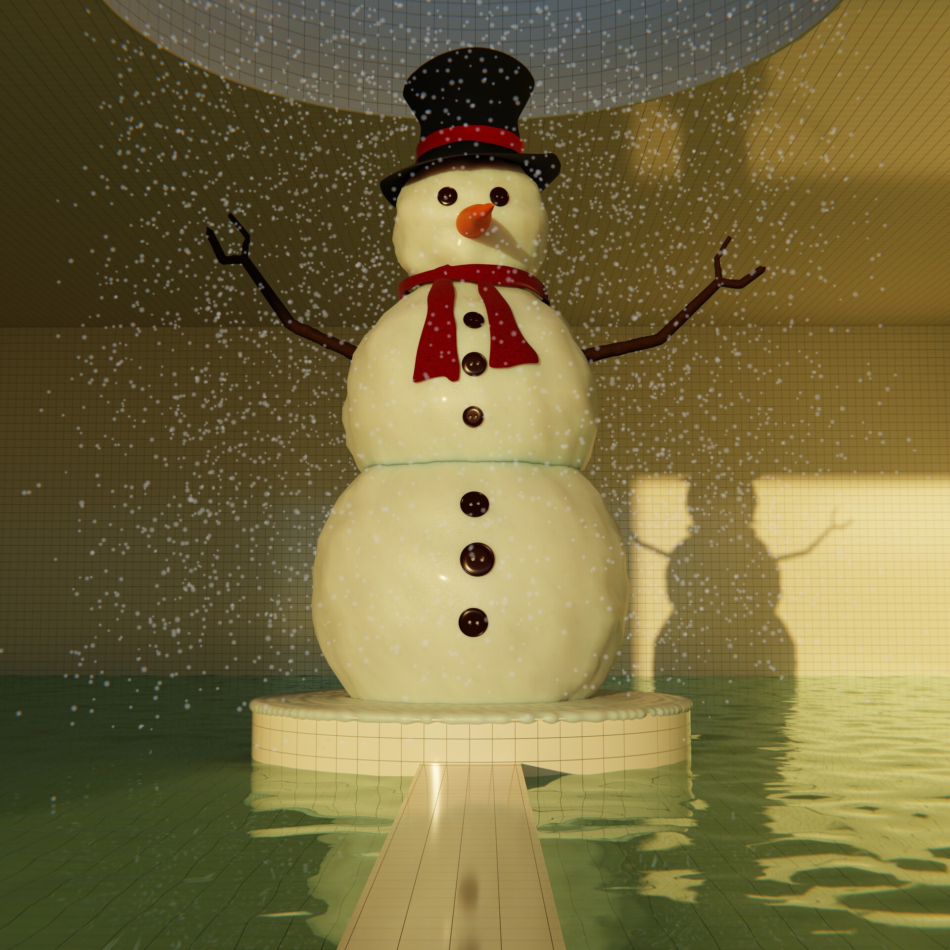 ArtStation - Blender Pool 183: Christmas 2023 2