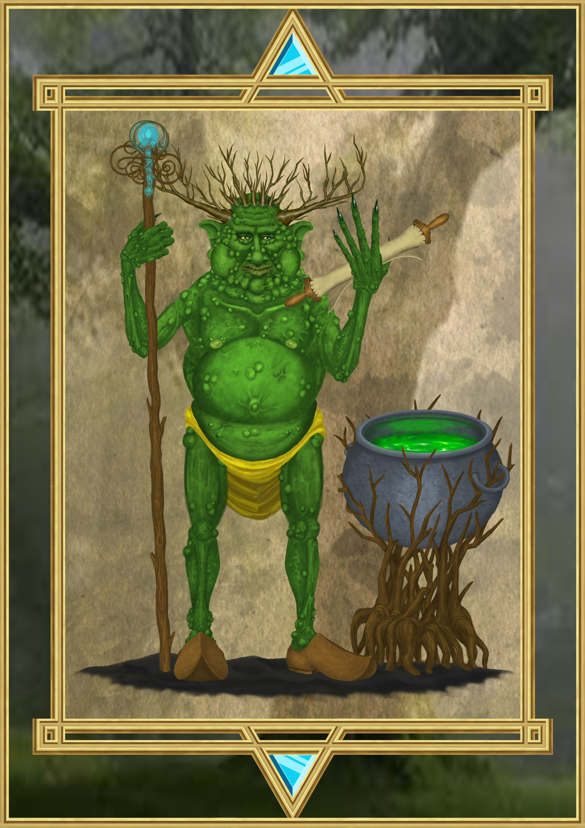 ArtStation - Forest warlock
