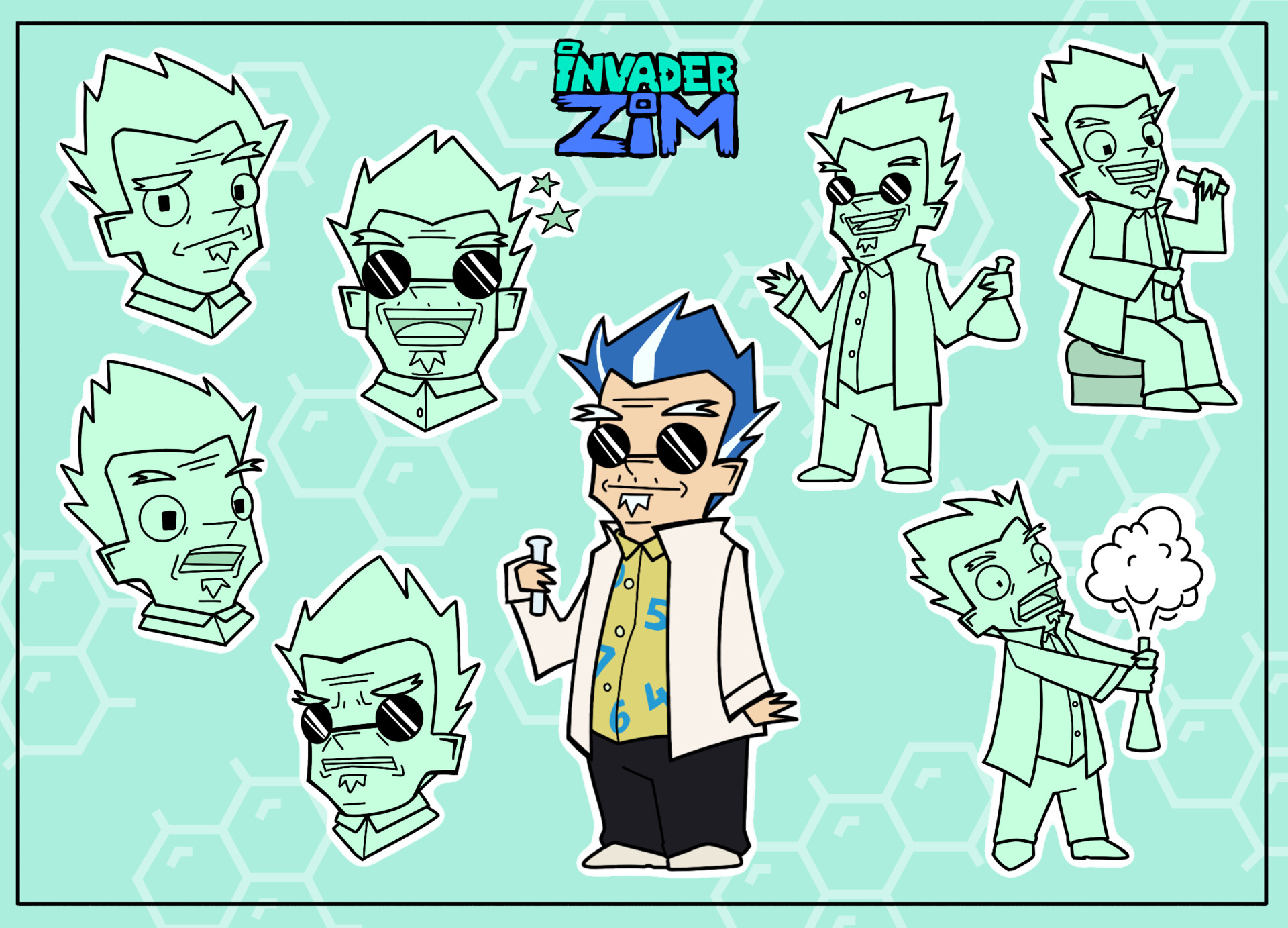 ArtStation - Invader Zim Character Design