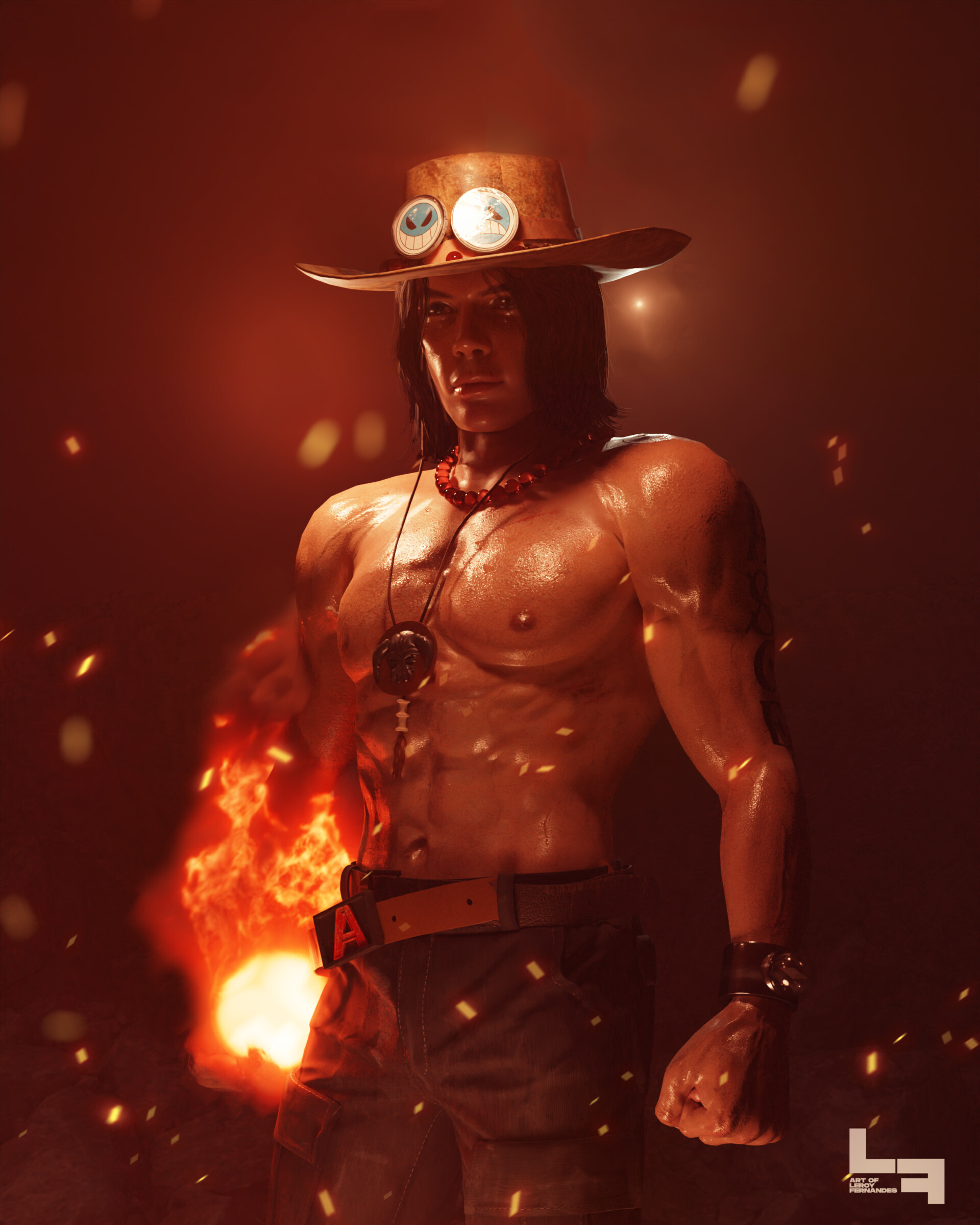 ArtStation - One Piece Live Action - Ace