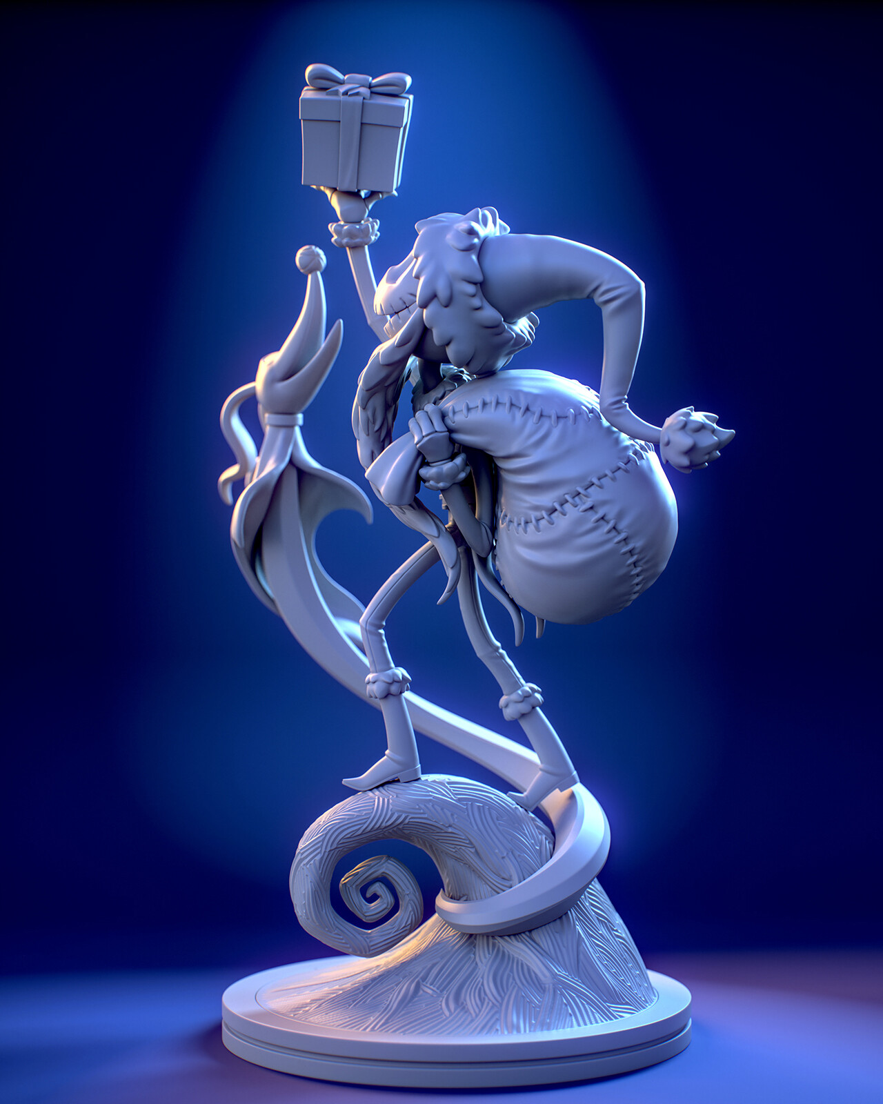 Art of Jose - Sandy Claws Q-Fig