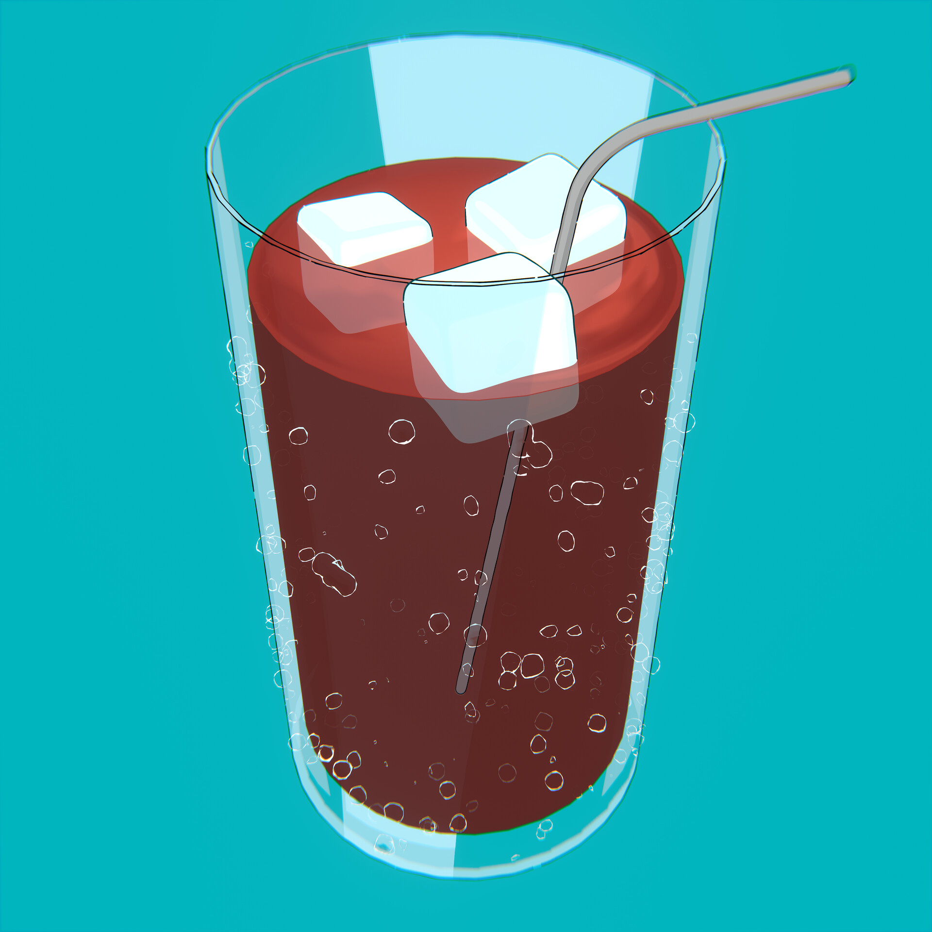 ArtStation - Cold Drink