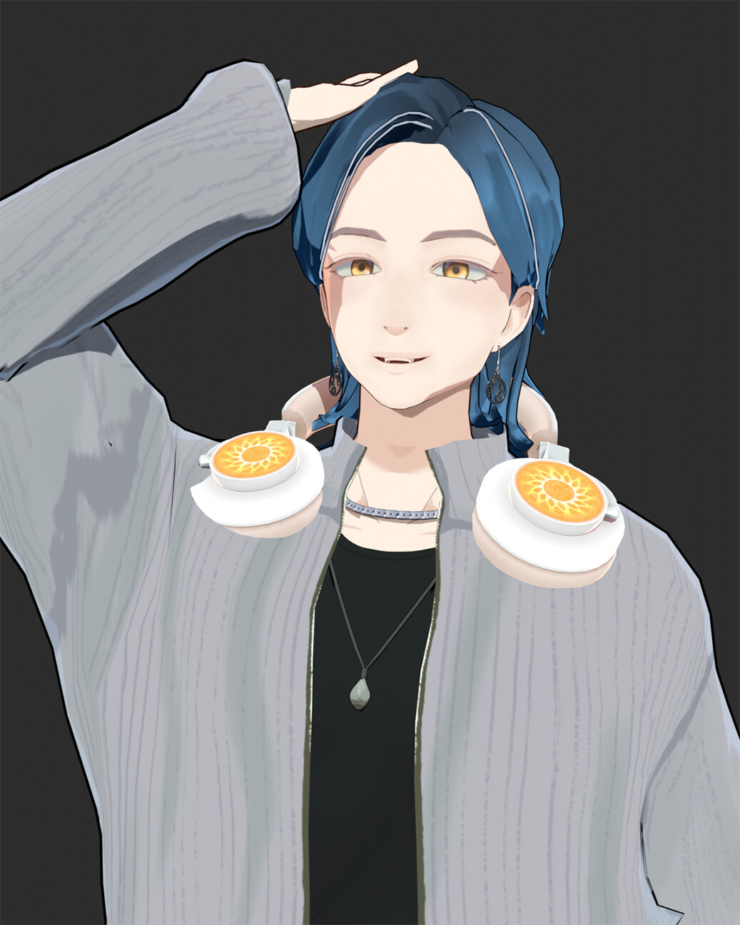 Hizuki_Aoi - Original 3D Character Avatar _ Hizuki