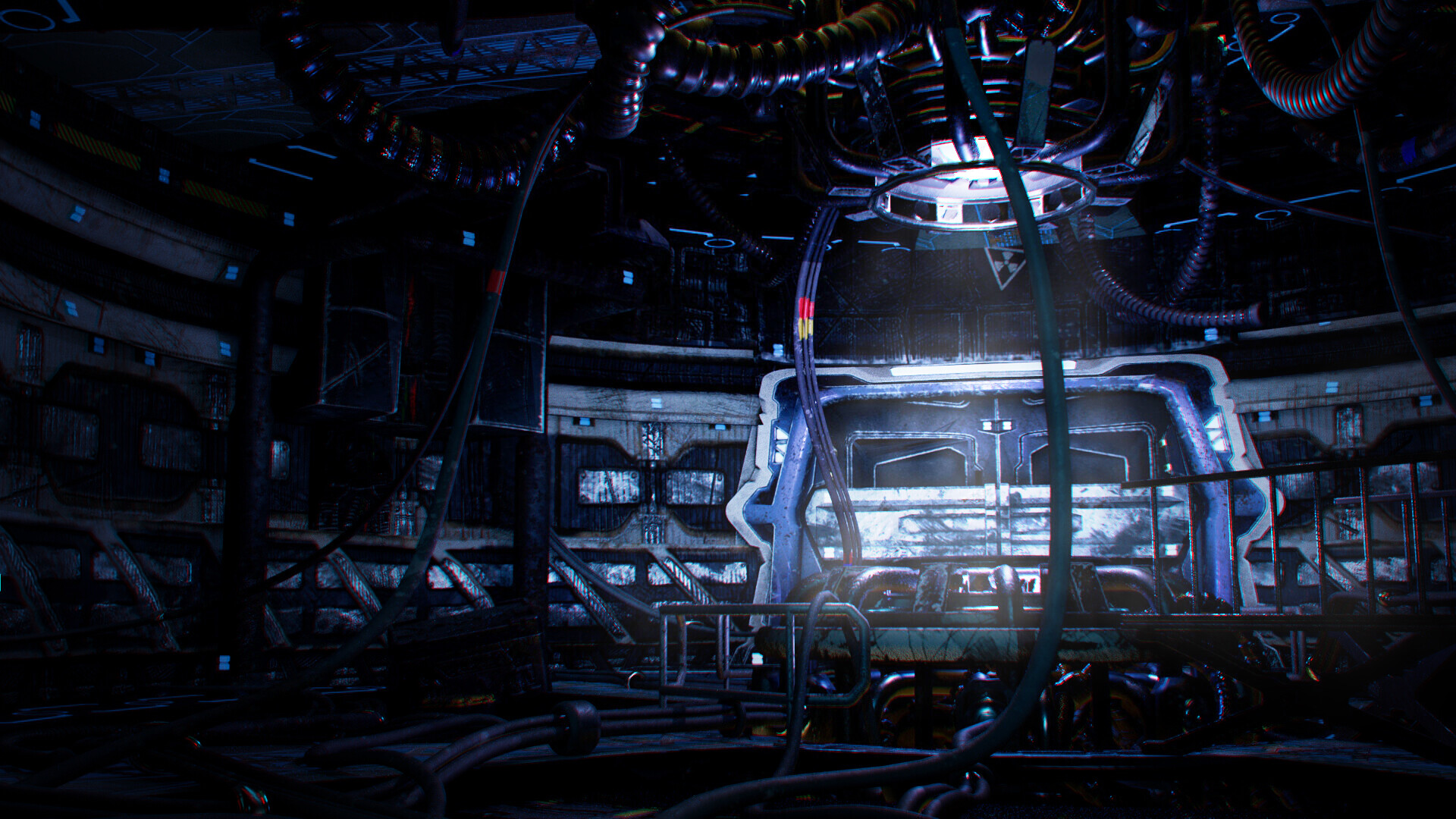 ArtStation - Interior sci-fi lab